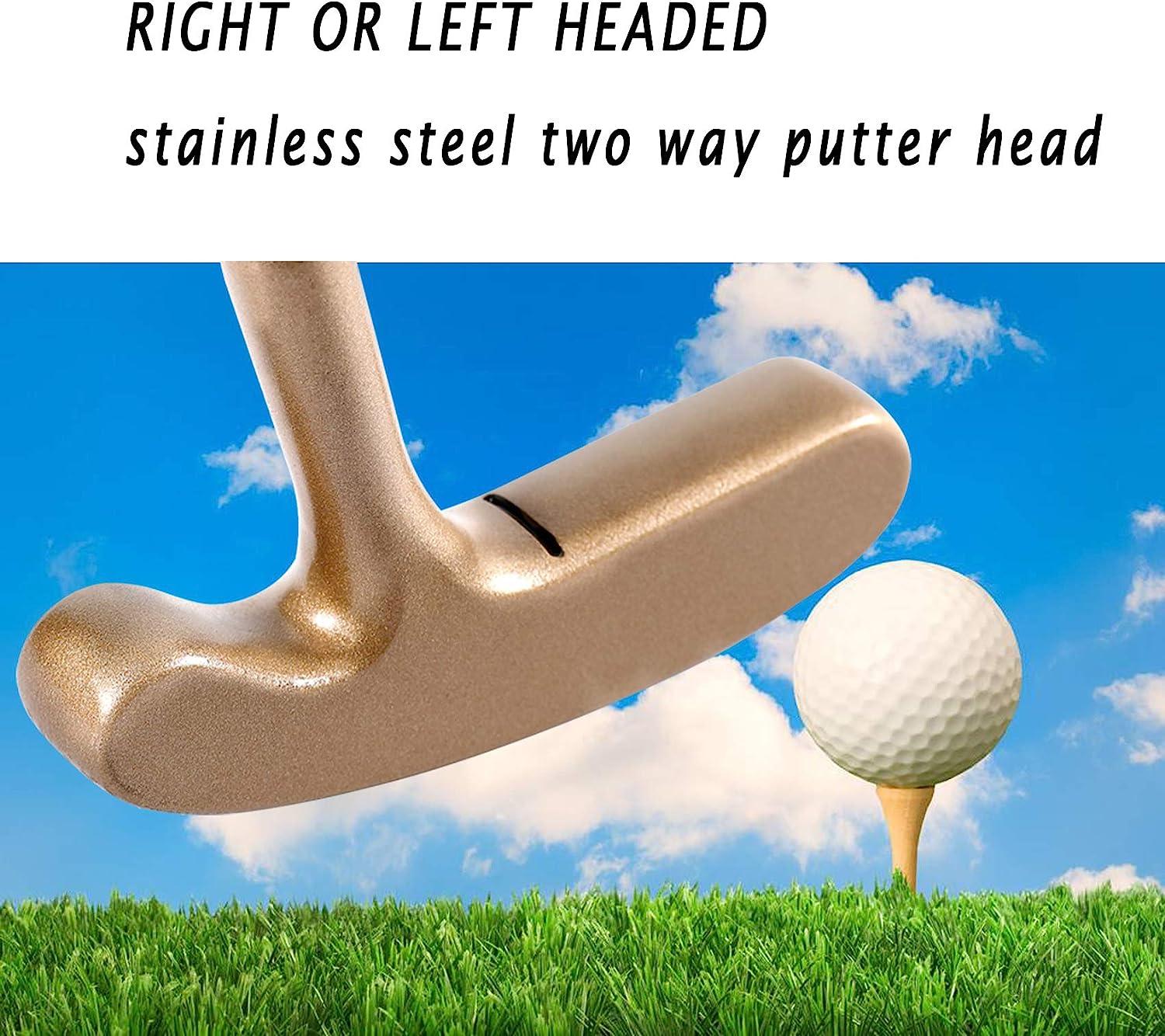 LEAGY Timeless Classic Golf Putter 35 - Two-Way Head, Premium Rubber ...