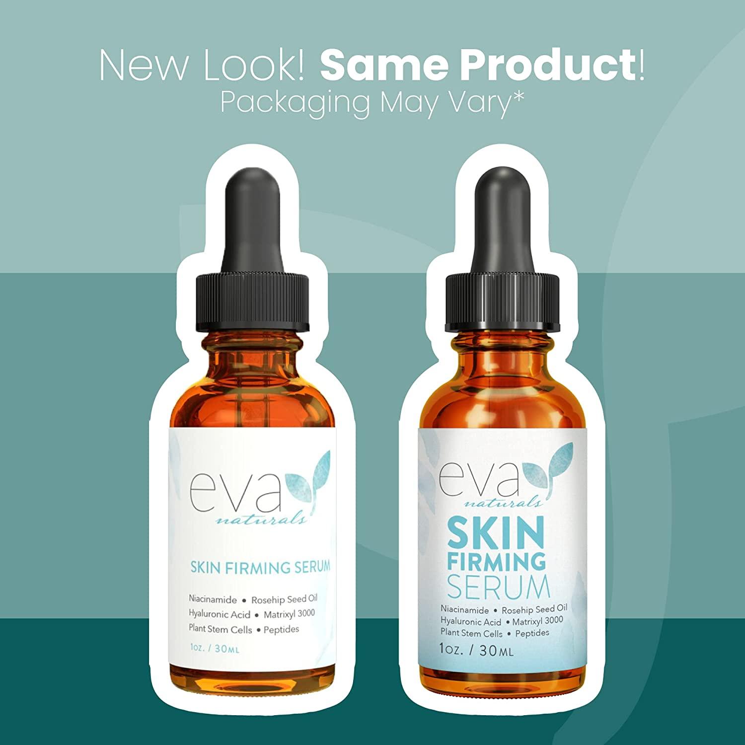 Eva Naturals Skin Firming Serum (2 Pack) - Firm & Refine Loose Skin ...