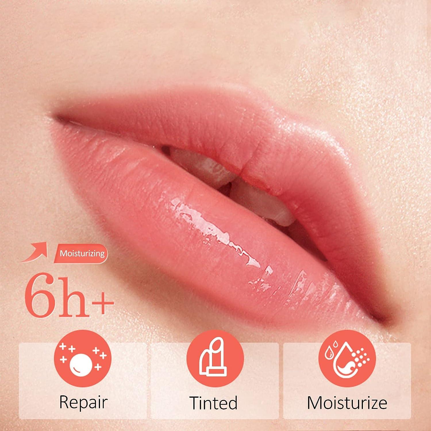 Erinde Tinted Lip Balm: Hydrating 2-in-1 Lip Gloss & Lipstick for Dry ...