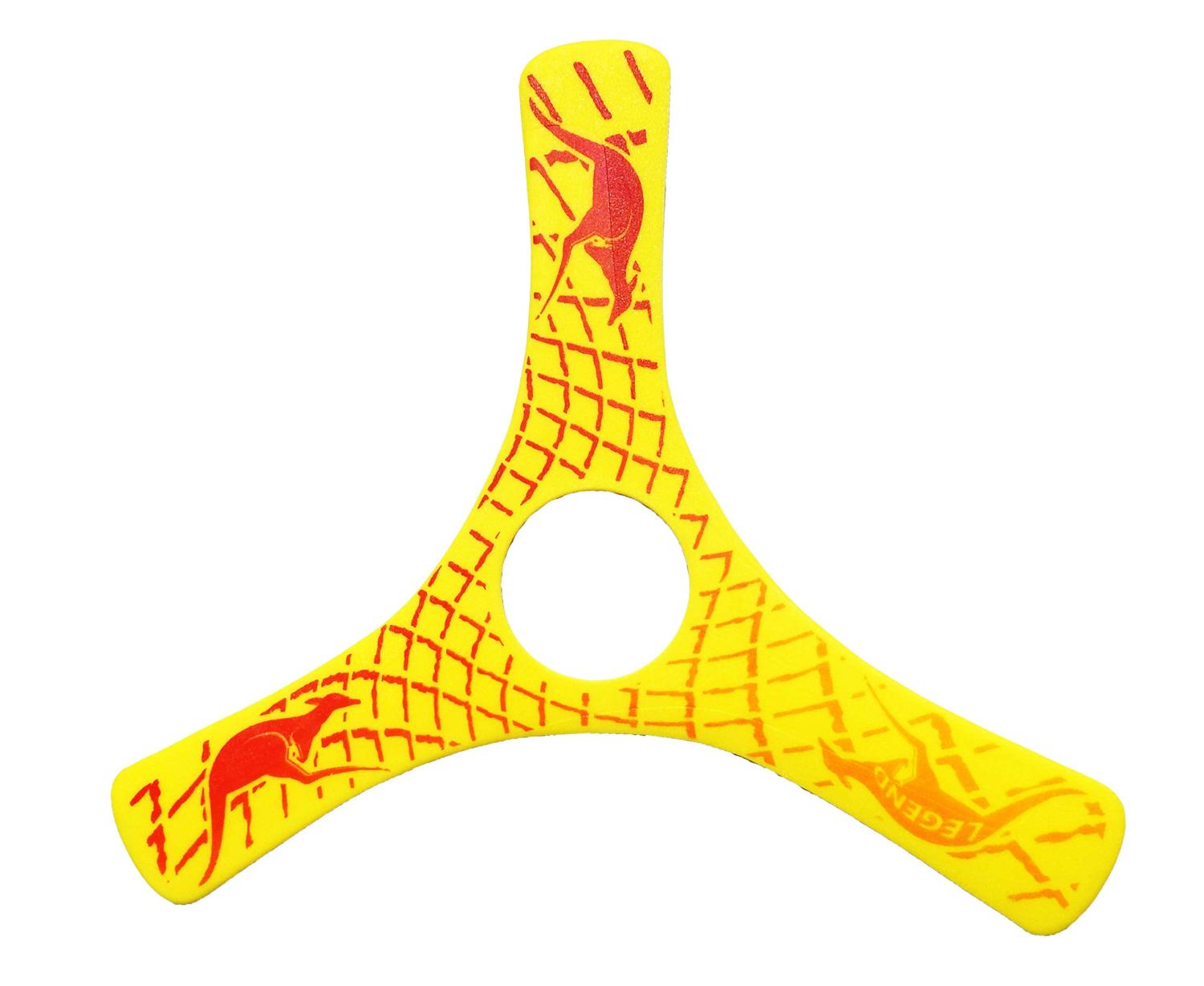 Yellow Spin Racer Boomerang for Kids - Fun and Colorful Boomerang Toy ...