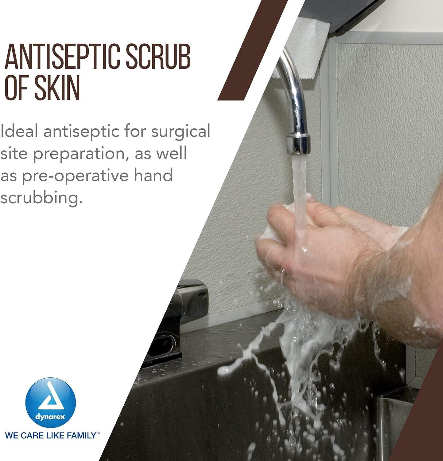 Dynarex Povidone-Iodine Scrub Solution 7.5% Antiseptic 16 fl. oz ...