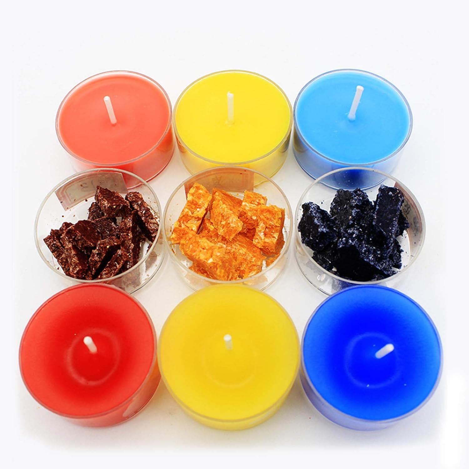 JBEIY Candle Dye Set - 16 Popular Colors for Vibrant Candle Making ...