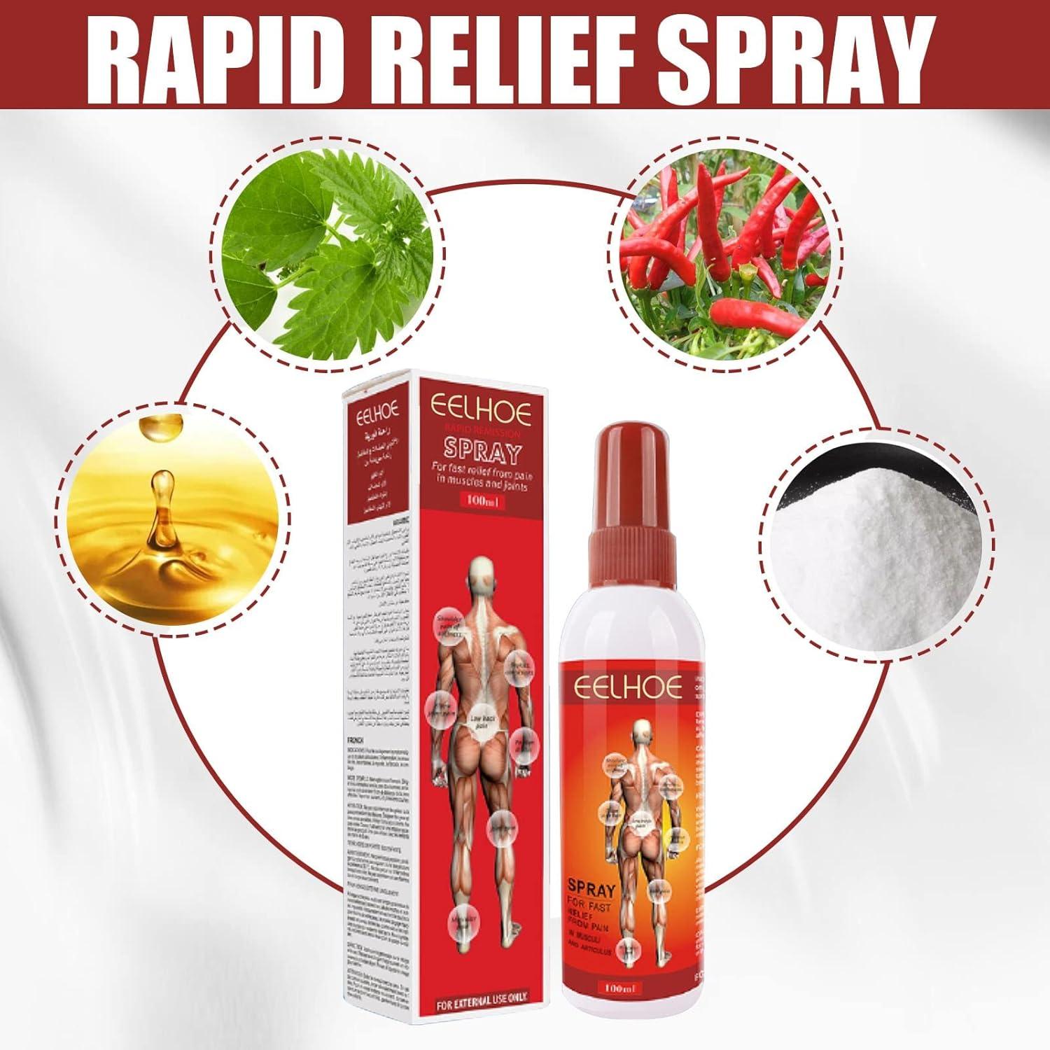 Pain Relief Spray for Back Arthritis Muscle & Joint Pain - Loosen ...