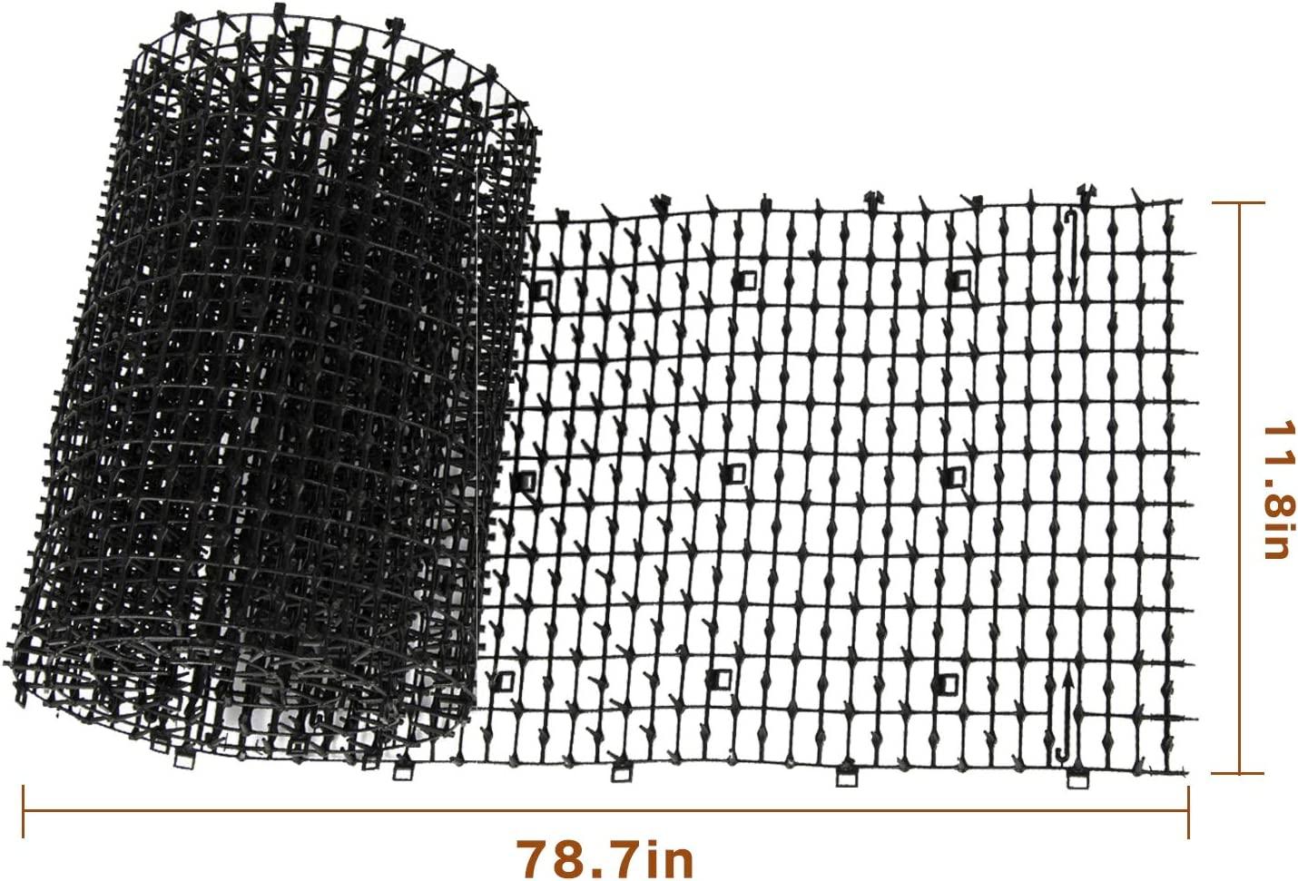 MOSTAR Cat Scat Mat - 6.5ft Plastic Prickle Strip Stopper for Cats ...