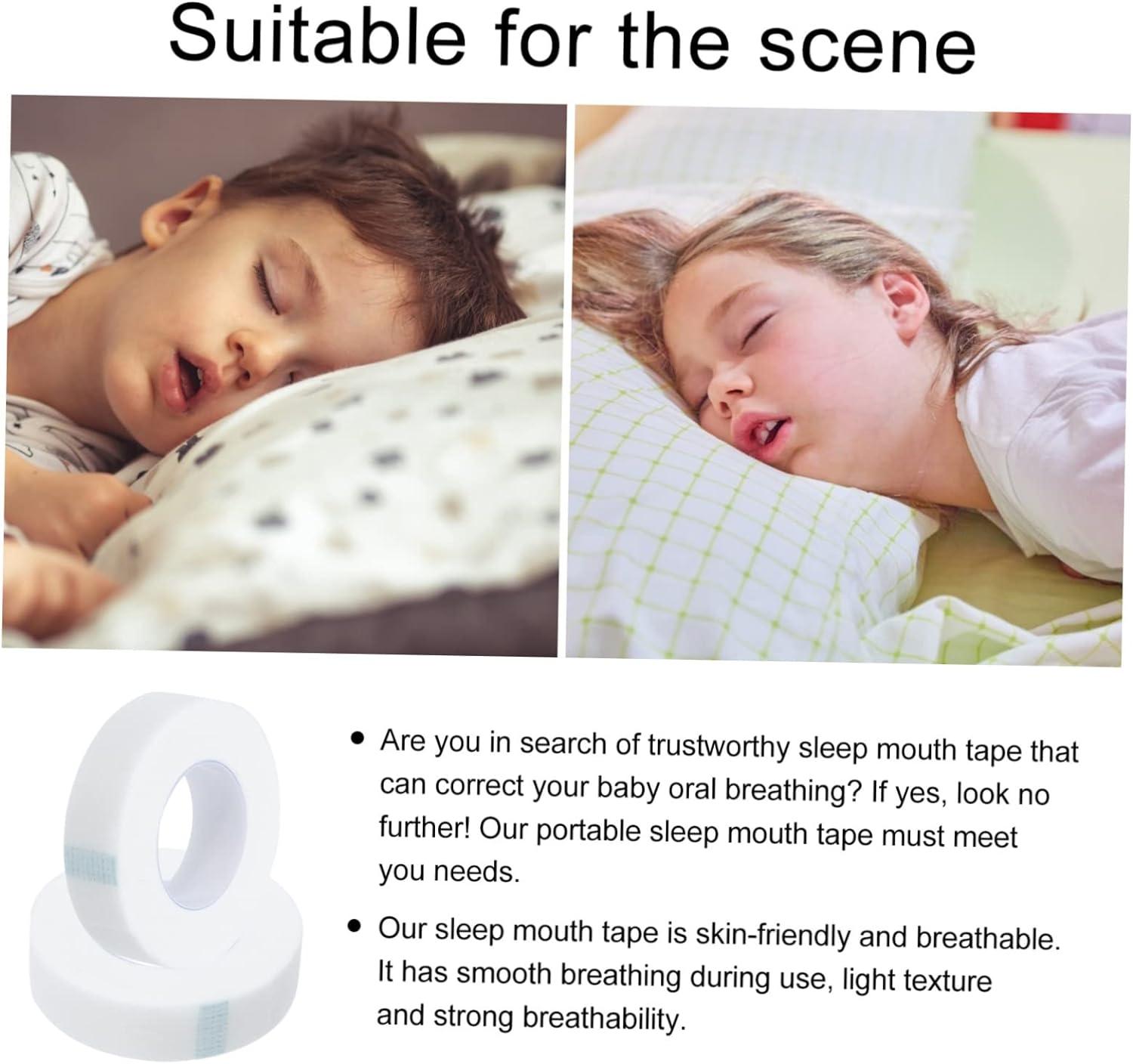 Medical Tape 4 Rolls Respiratory Correction Patch Sticker Sheets - Non ...