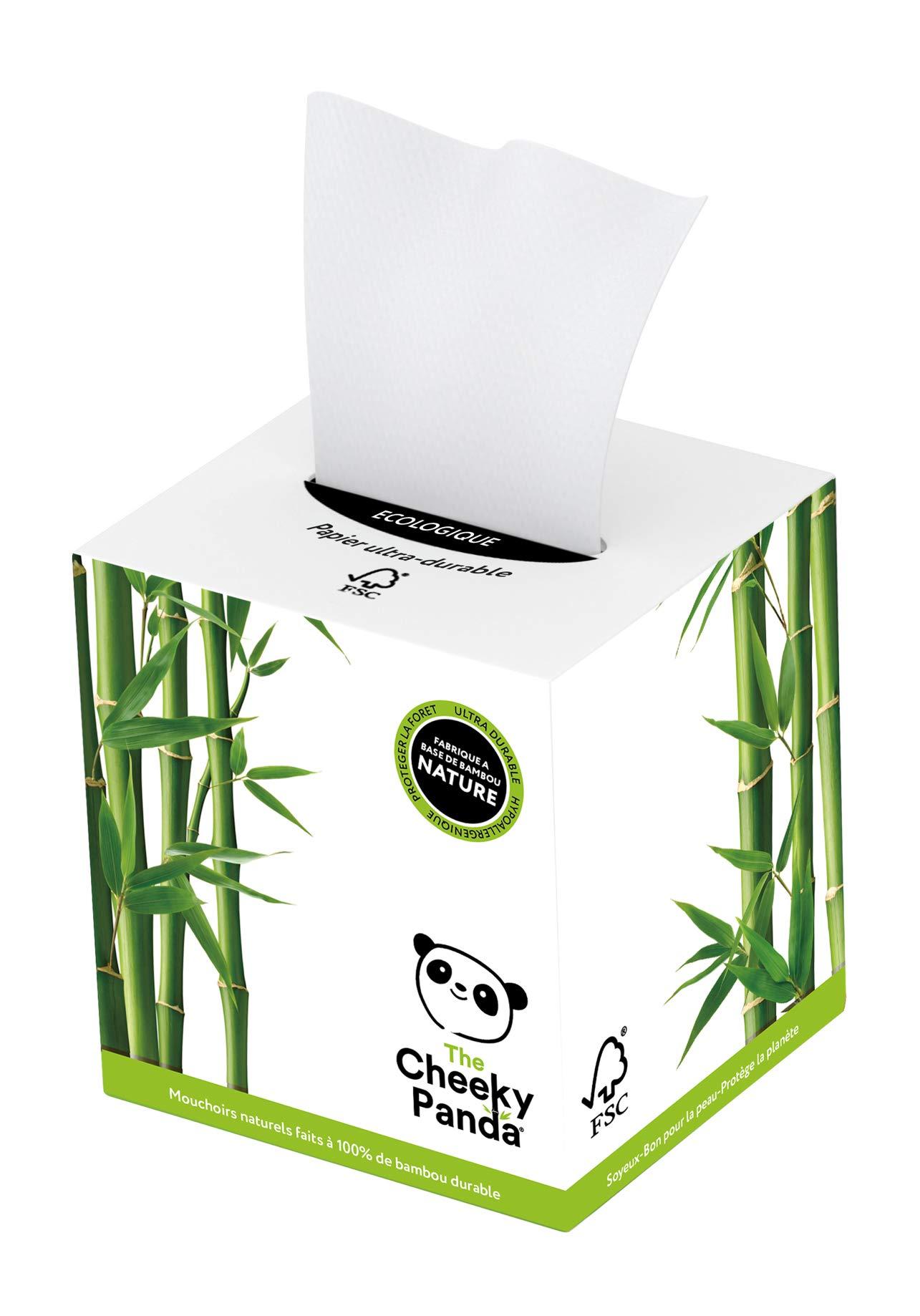 The Cheeky Panda Bamboo Tissue Box | Eco-Friendly 56 Tissues ...
