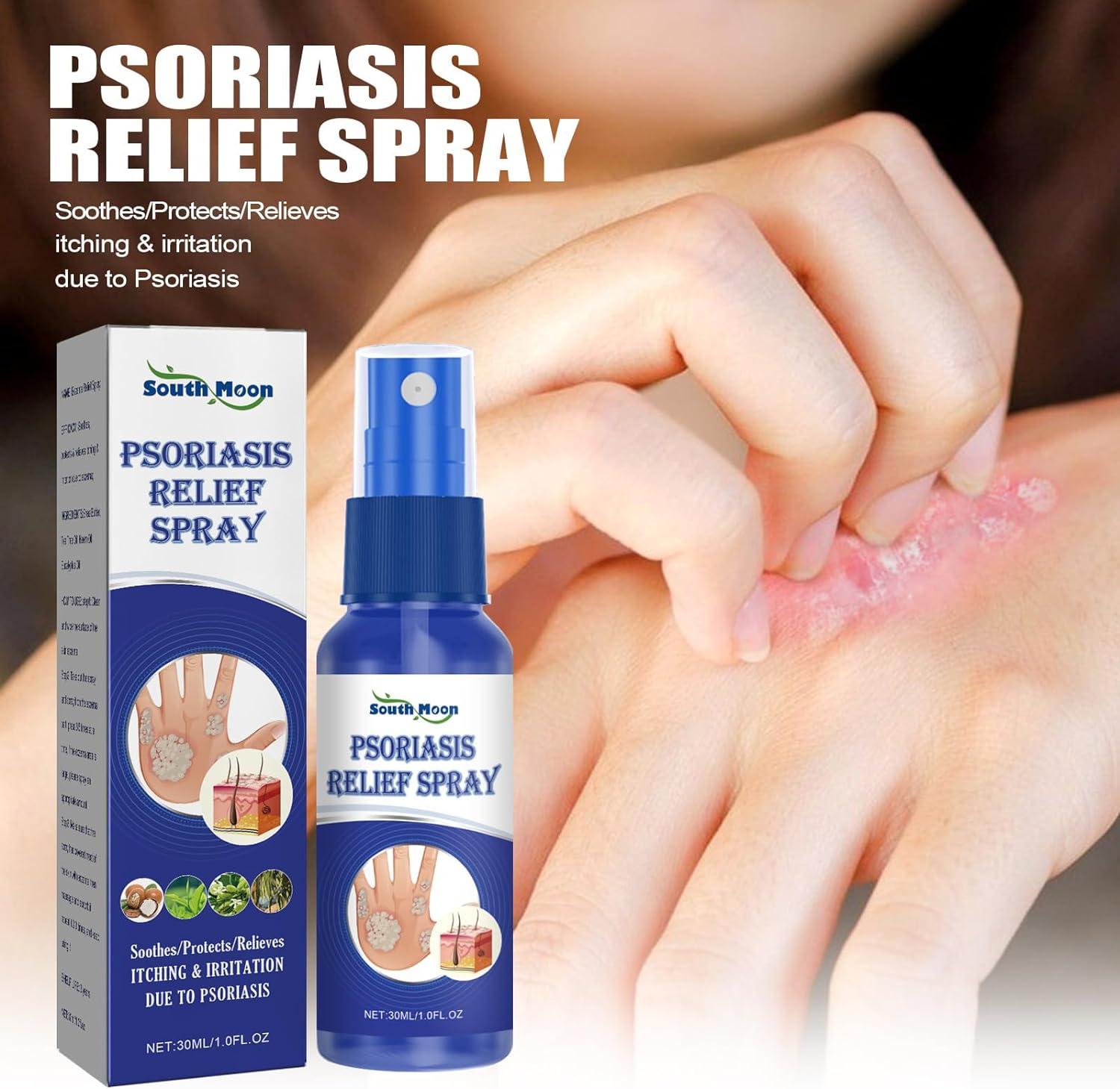 DermaCure Herbal Psoriasis Relief Treatment Spray for Skin Plaque ...