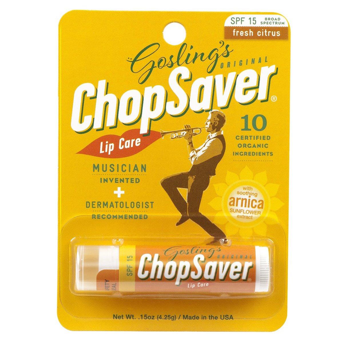 CHOP CHPS Chop-Saver Lip Balm SPF15 Sunscreen - Moisturizing Lip Care ...