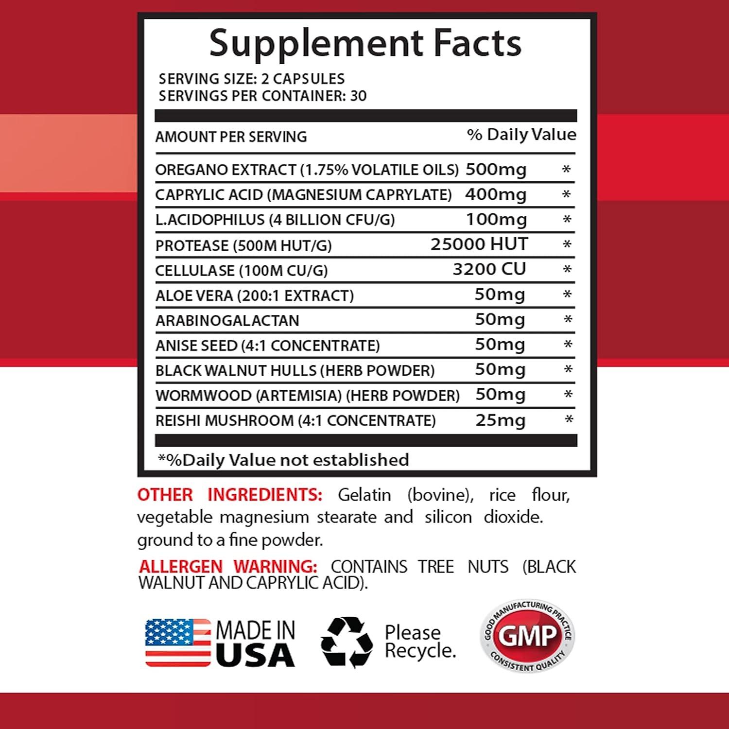 Immunity Support Supplement - Candida Away Plus for Digestive Health ...