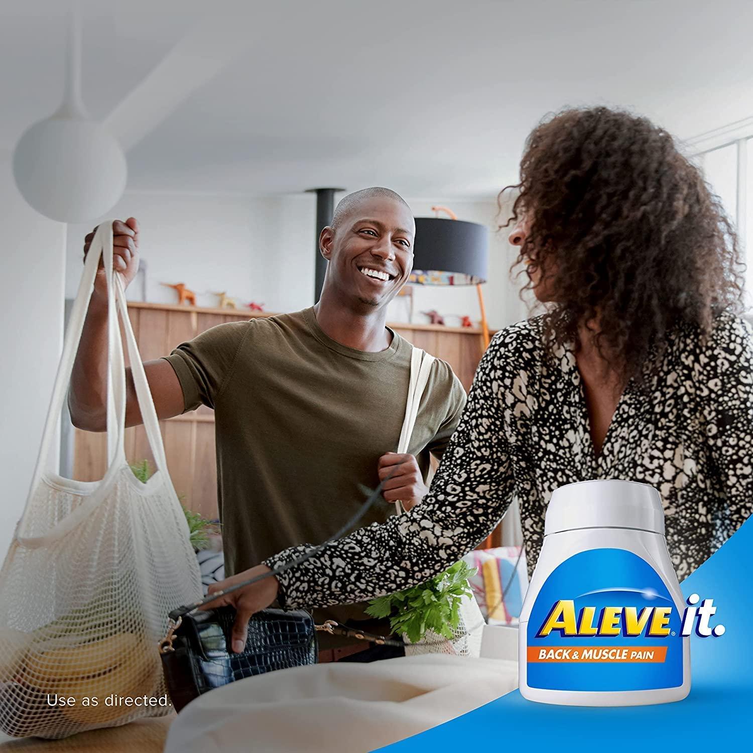 Aleve Back & Muscle Pain Relief Tablets - 250 Count | Buy Now with ...