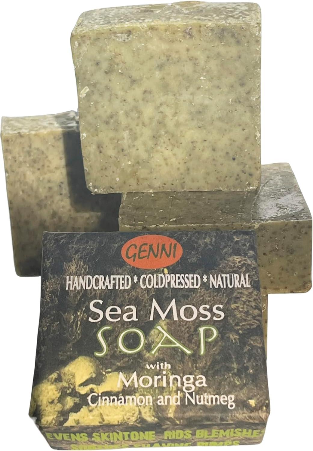 Sea Moss Soap |100% Vegan | Coldpressed Handcrafted with wildcrafted ...