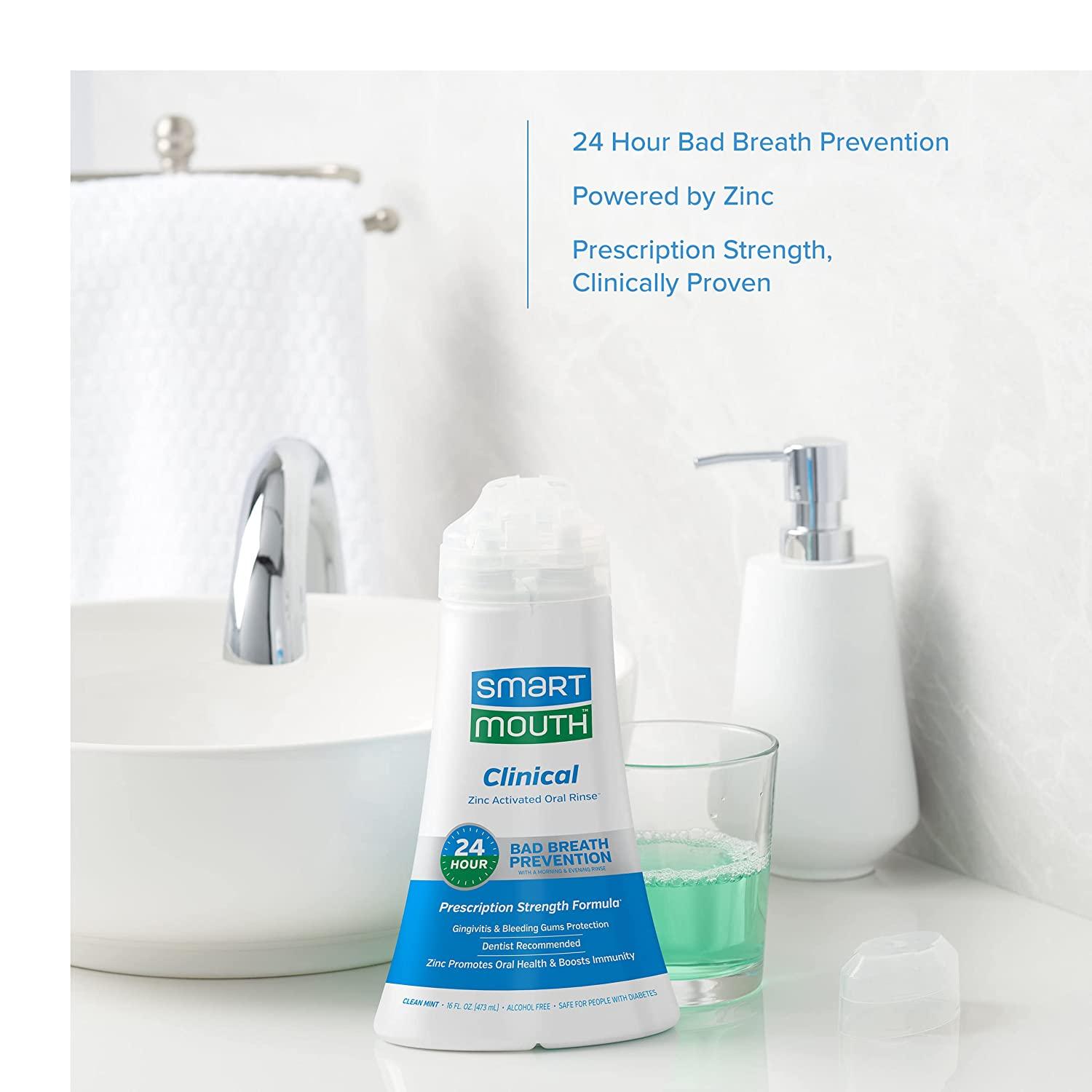 SmartMouth Original Activated & Clinical DDS Mouthwash - 16 fl oz - Bad ...