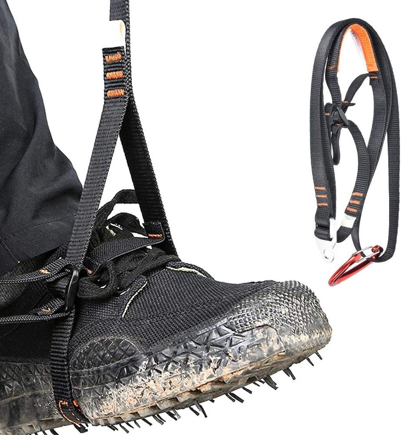 Alomejor Foot Ascender Mountaineering Pedal Riser Right/Left Safety ...