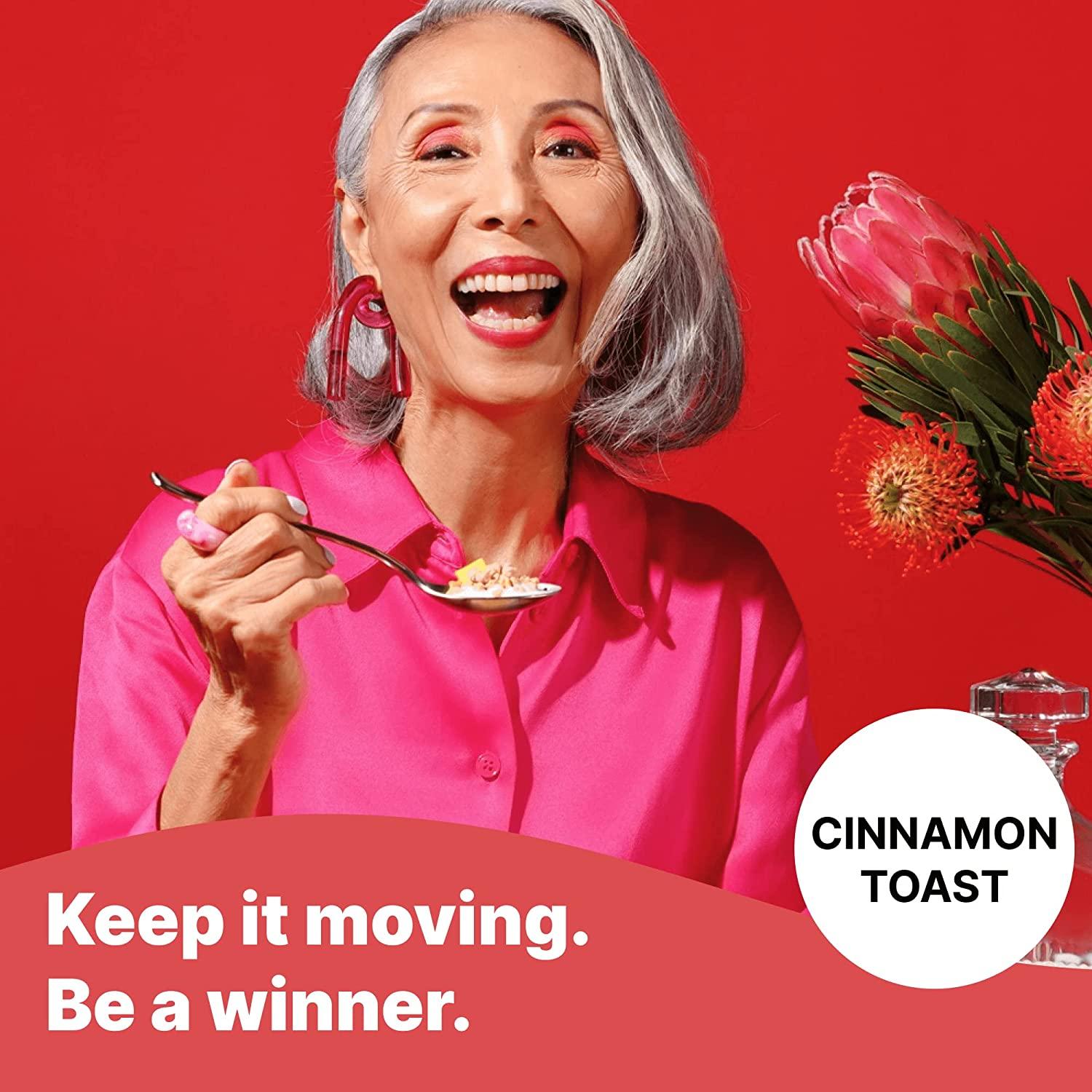 Poop Like A Champion Cinnamon Toast High Fiber Cereal - Keto Friendly ...