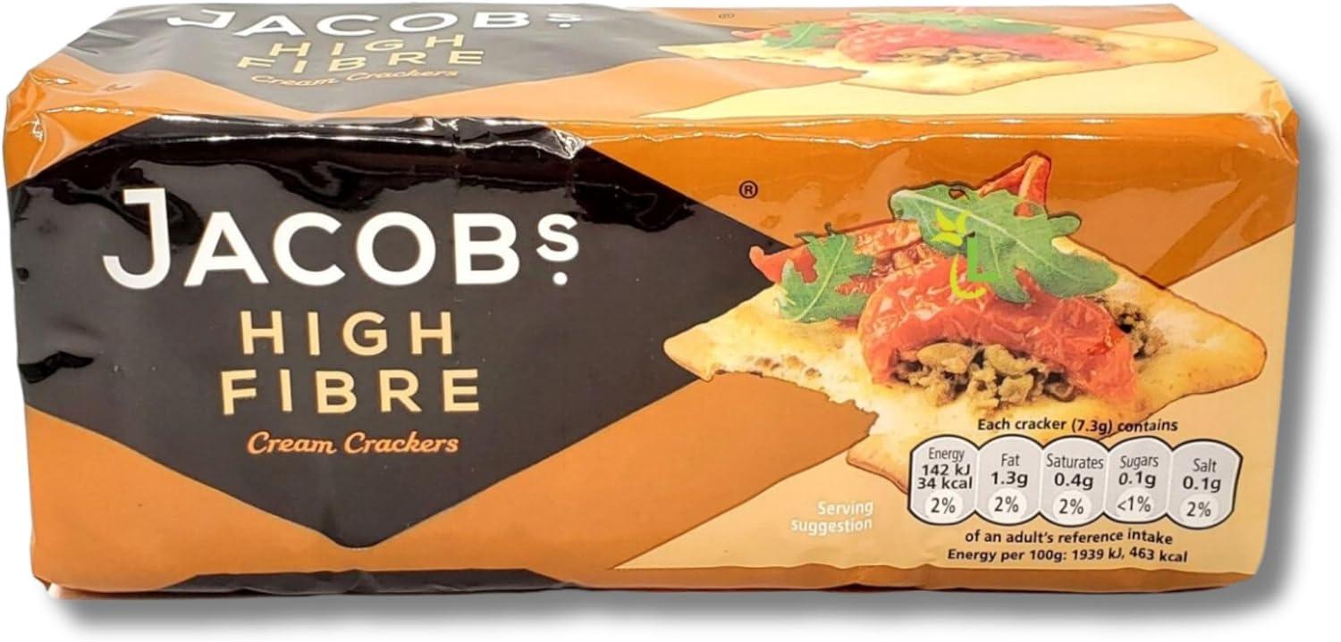 Jacobs Crackers Biscuits Multipack - Jacob's Cream Crackers High Fibre ...