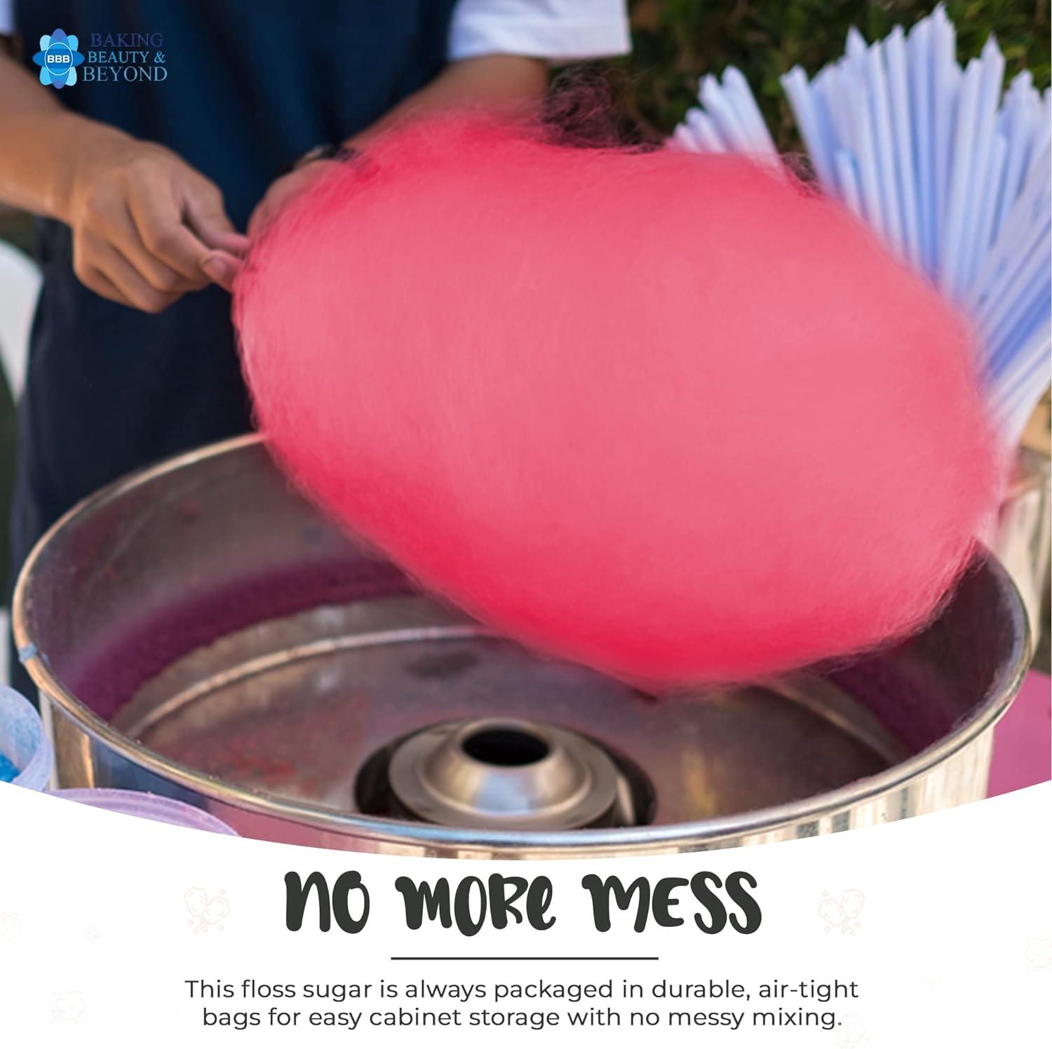 Baking Beauty and Beyond Premium Cotton Candy Floss Sugar - 400g ...