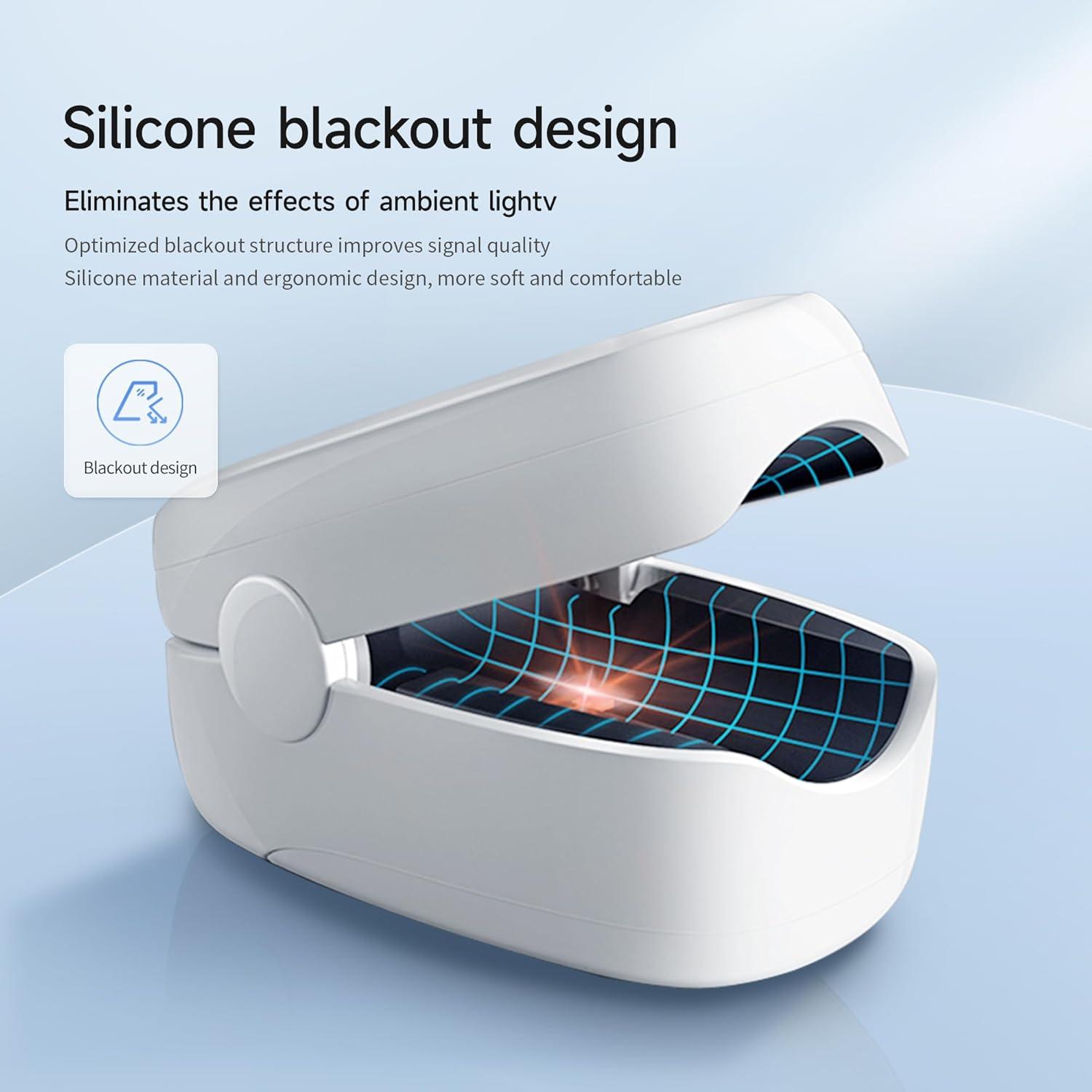 Yuwell Pulse Oximeter YX102 - Accurate Oxygen Saturation & Heart Rate ...