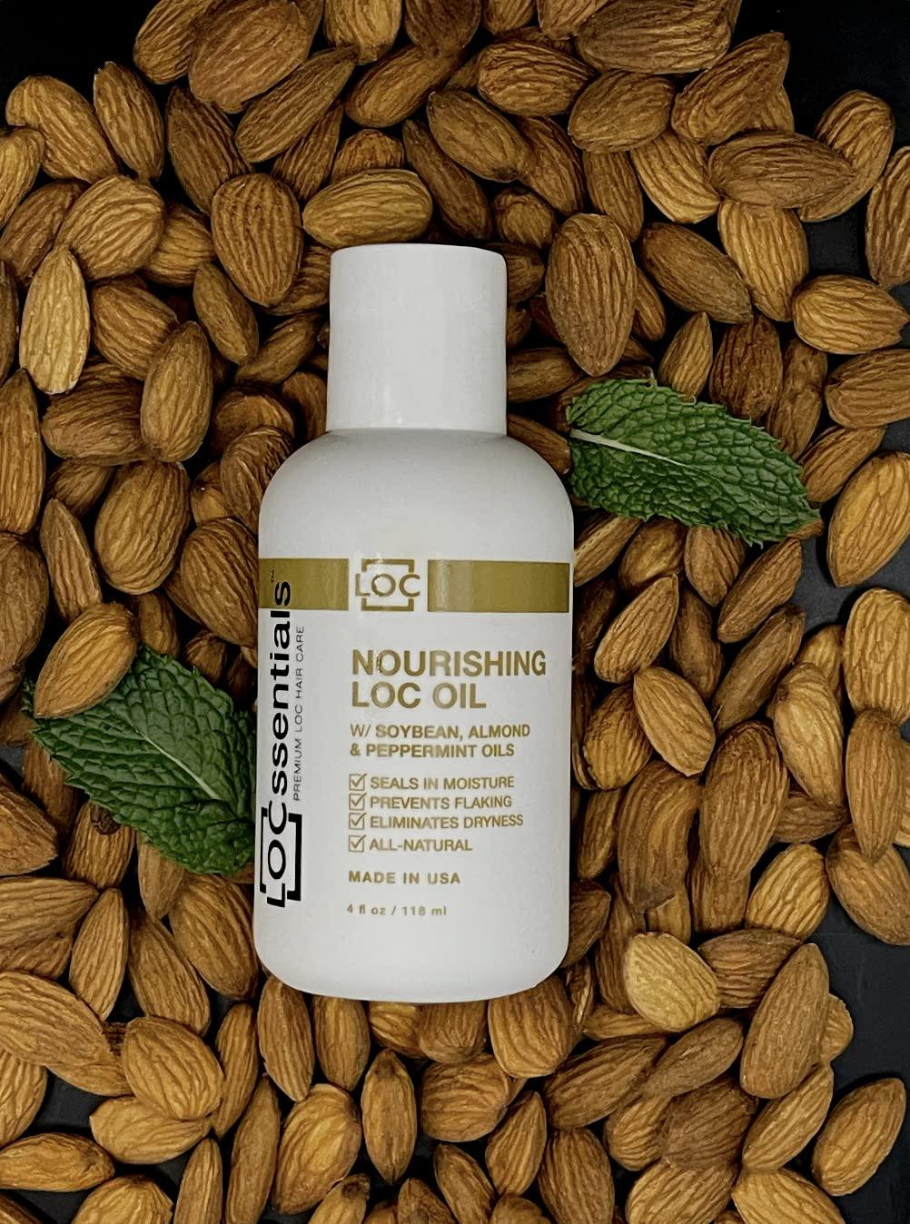 LOCssentials Nourishing Loc Oil for Hair Growth, Strength, and Moisture ...
