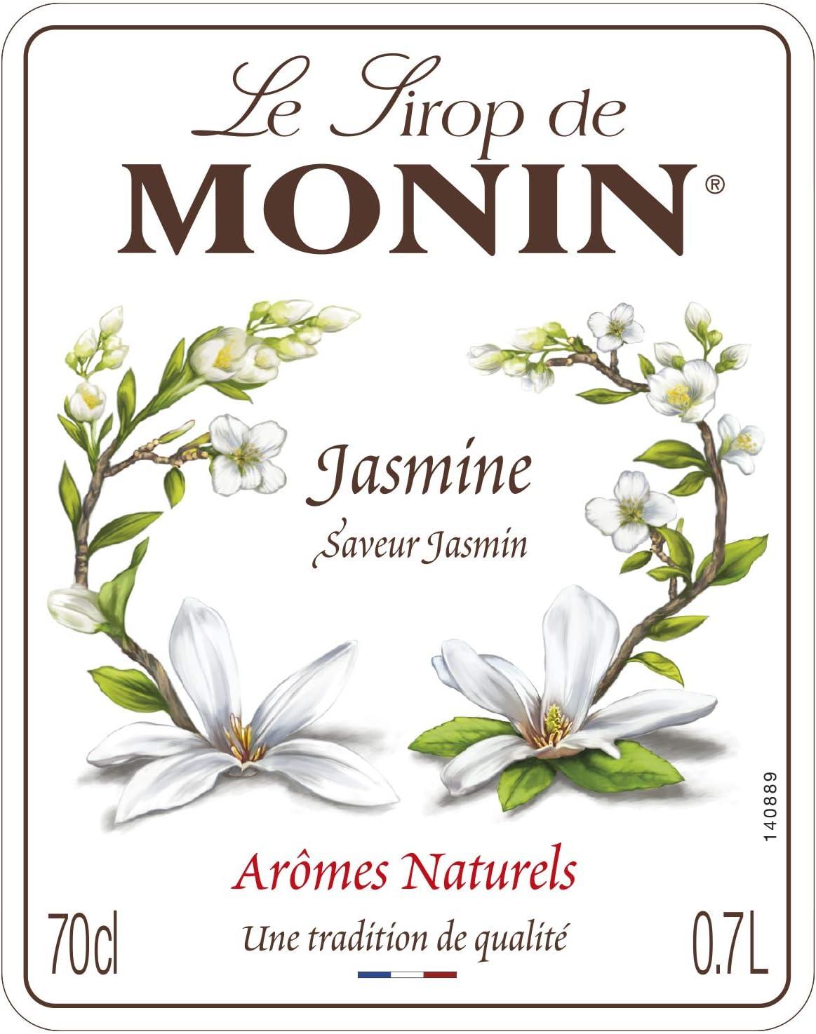 MONIN Premium Jasmine Syrup 700ml - Ideal for Cocktails and Mocktails ...