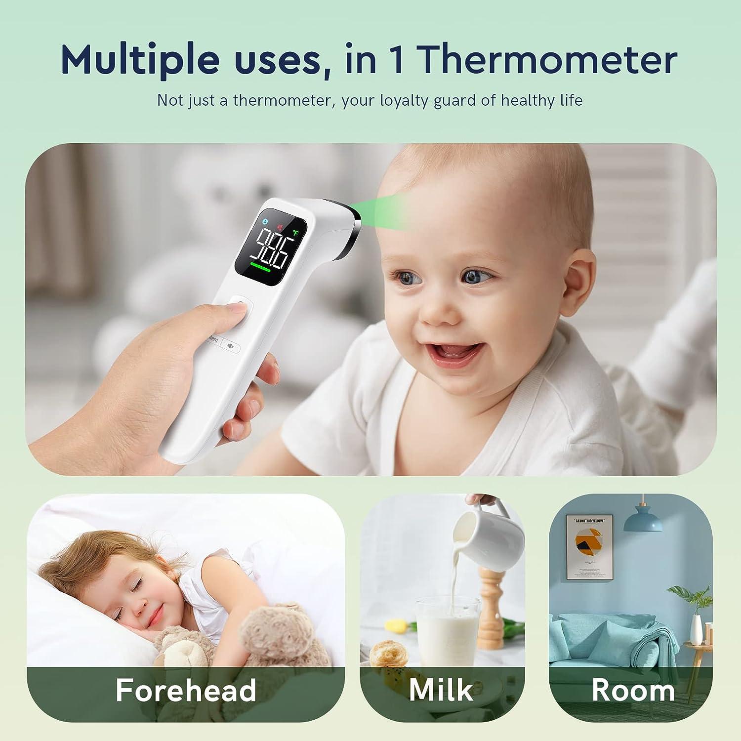 No-Touch Digital Forehead Thermometer for Adults and Kids - High ...