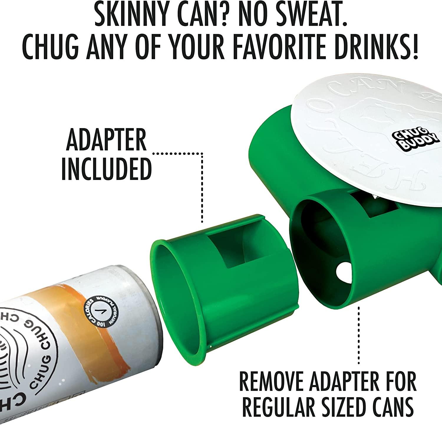Chug Buddy 4-can shotgun tool for chugging soda cans spring loaded ...