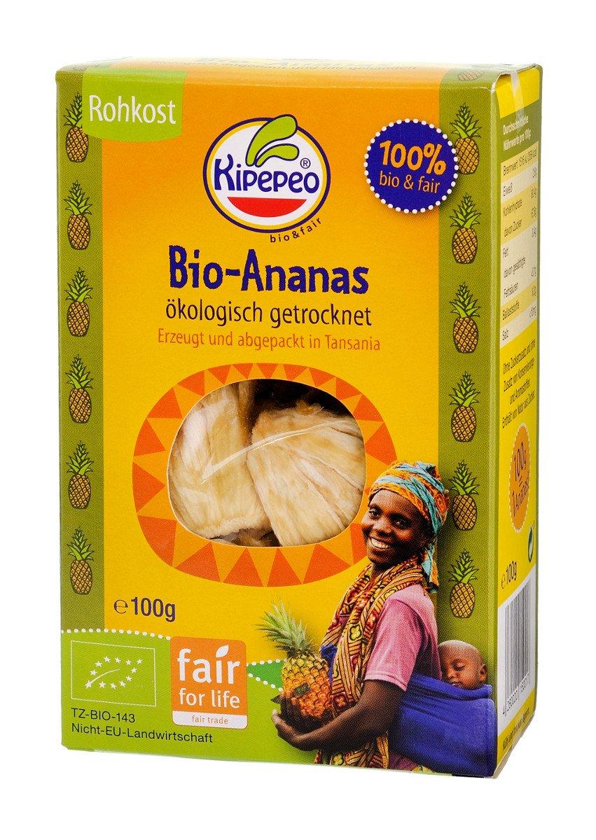 Kipepeo Organic Pineapple dried (1x 100g) | Buy Now with Express ...