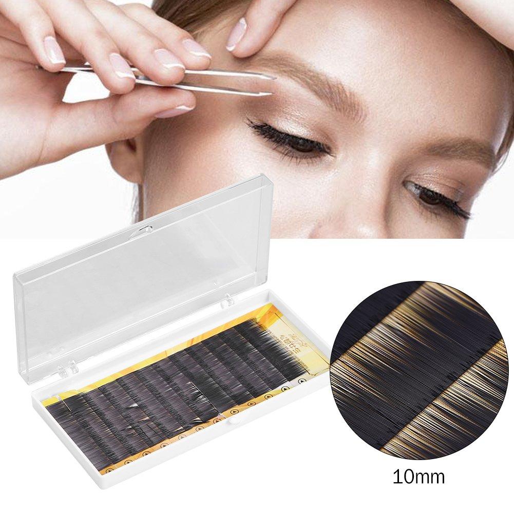 12 PCS Natural False Eyebrows - 3D Individual Reusable Light Fiber ...