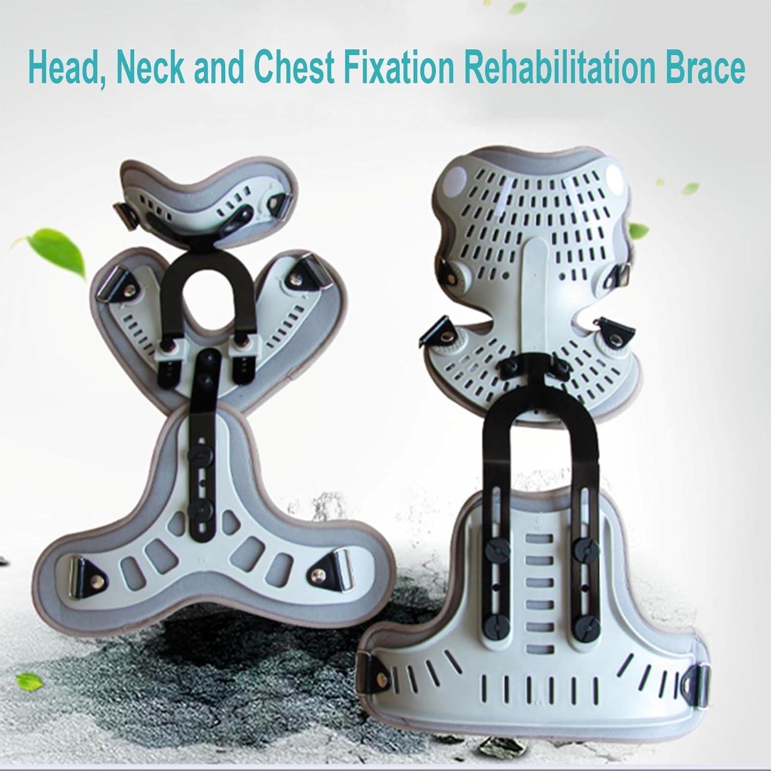 Sfklyu Adjustable Head & Neck Chest Basket | Orthosis for Post-Trauma ...