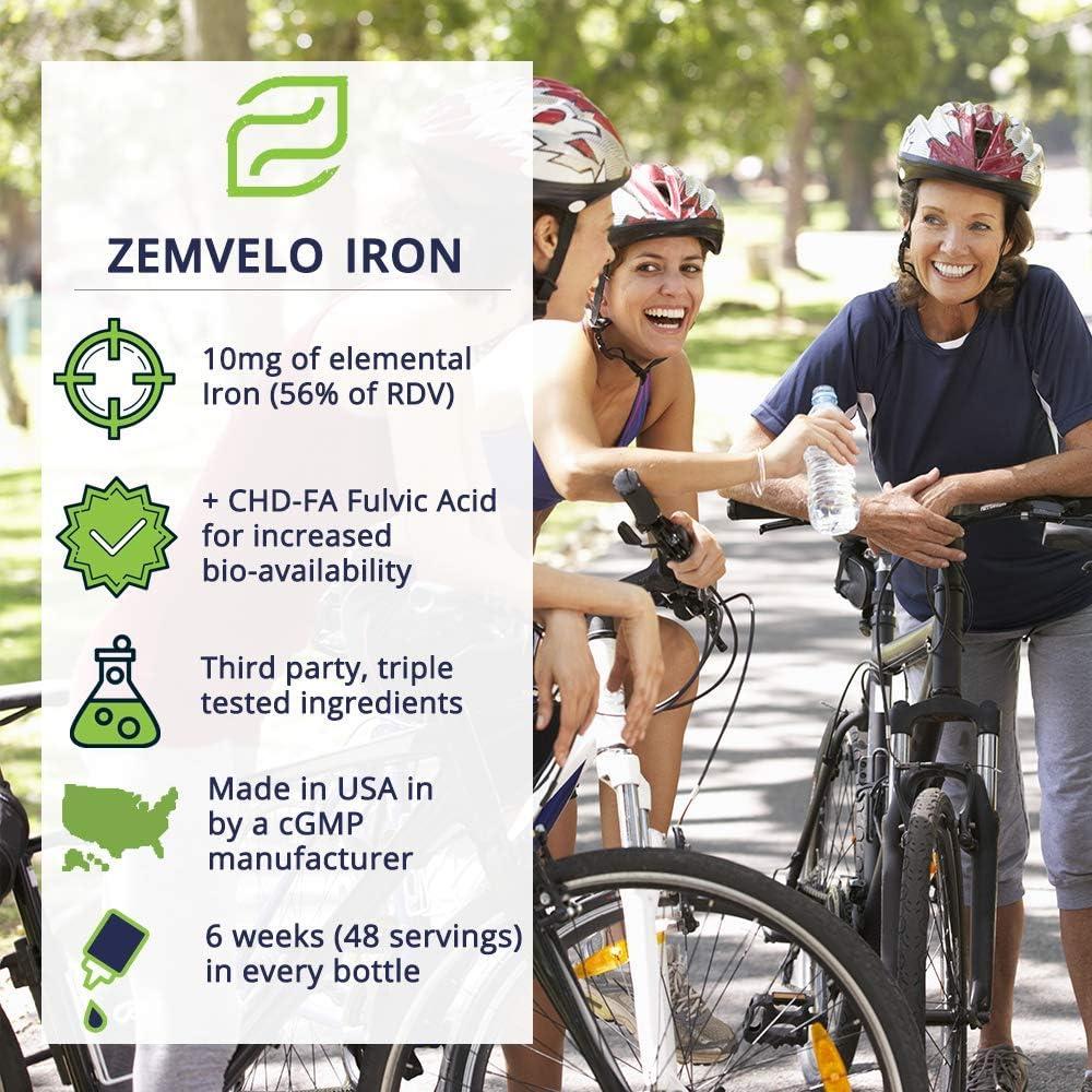 Liquid Ionic Iron Supplement for Iron Deficiency and Hormone Support ...