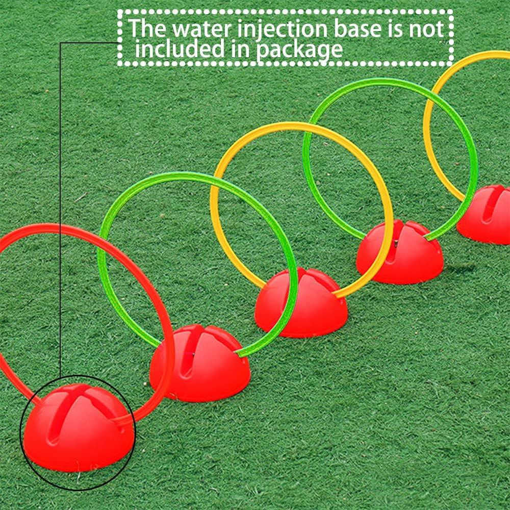 TNZMART Speed Agility Rings Set with 10 Cones - Multicolor Soccer ...