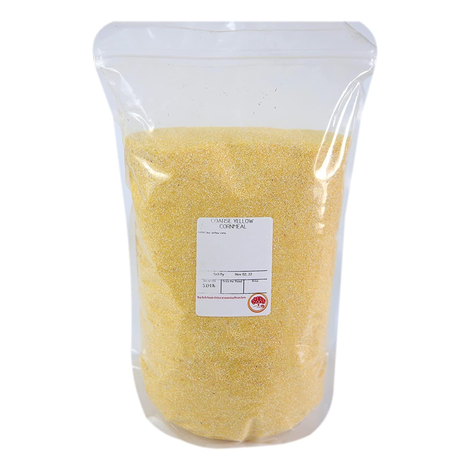 Kauffman Orchards Coarse-Ground Yellow Corn Meal - 80.0 Ounce Bulk Bag ...