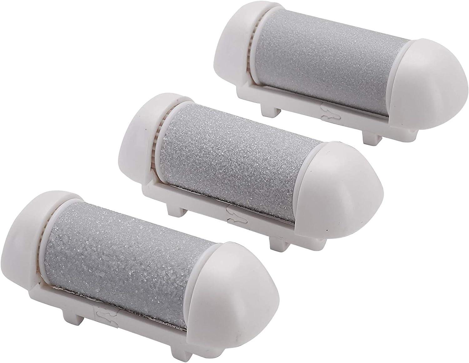 Replacement Roller Heads for Electric Callus Remover - 3 Pack White ...