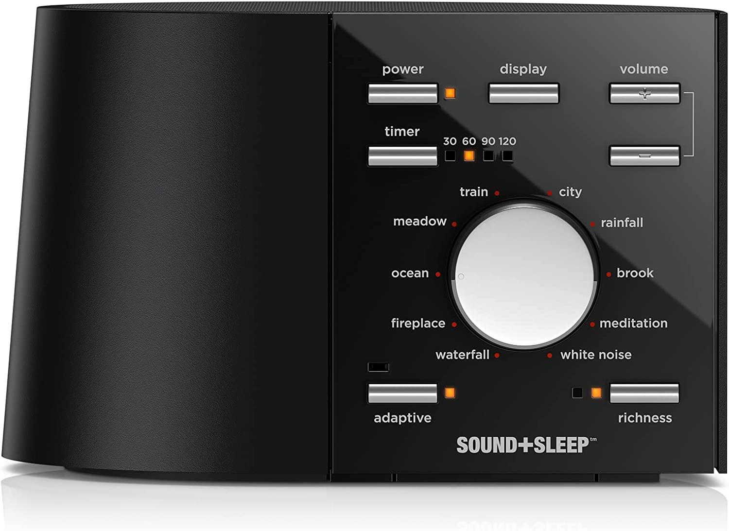 Sound+Sleep High Fidelity Sleep Sound Machine with 30 Guaranteed Non ...