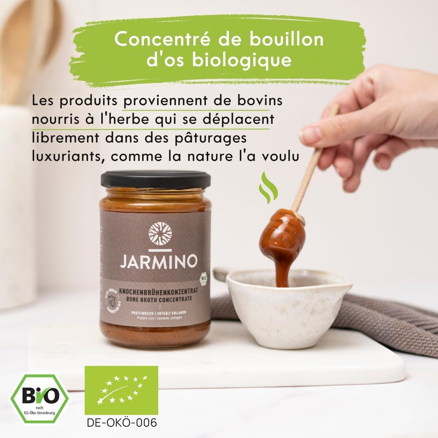 Bone Broth - JARMINO - Organic Beef Bone Broth Concentrate - Made in ...