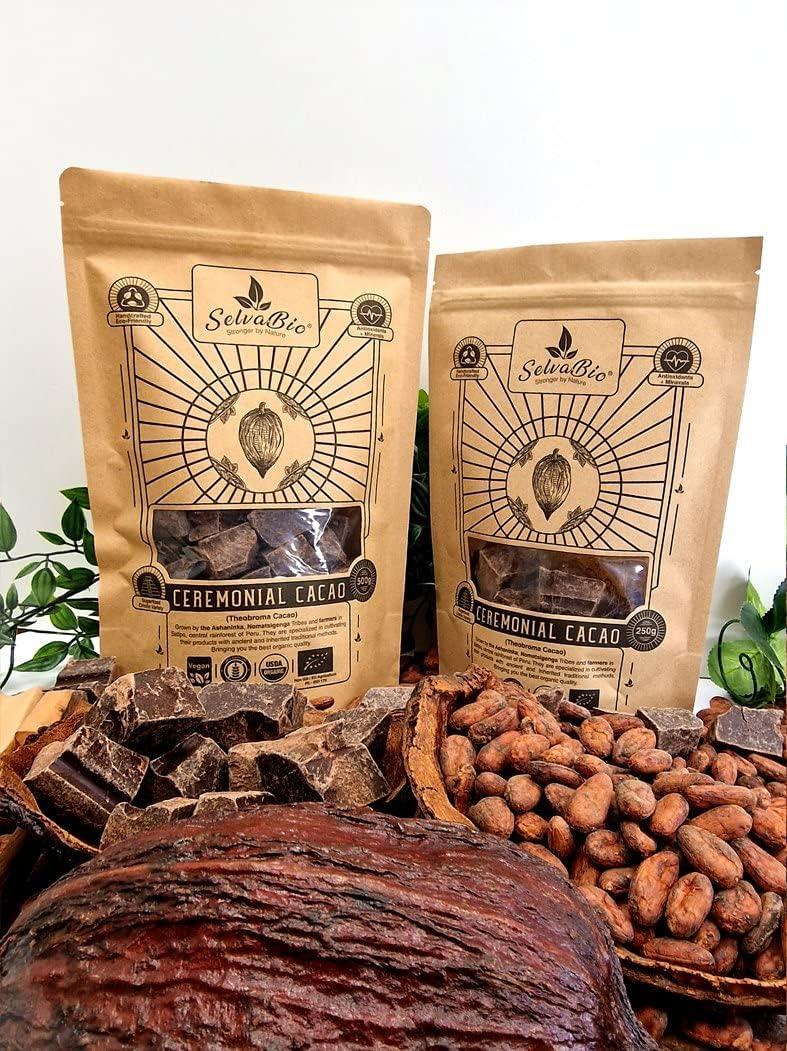 Organic Ceremonial Grade Cacao 100% Raw and Pure Cocoa Criollo Variety ...