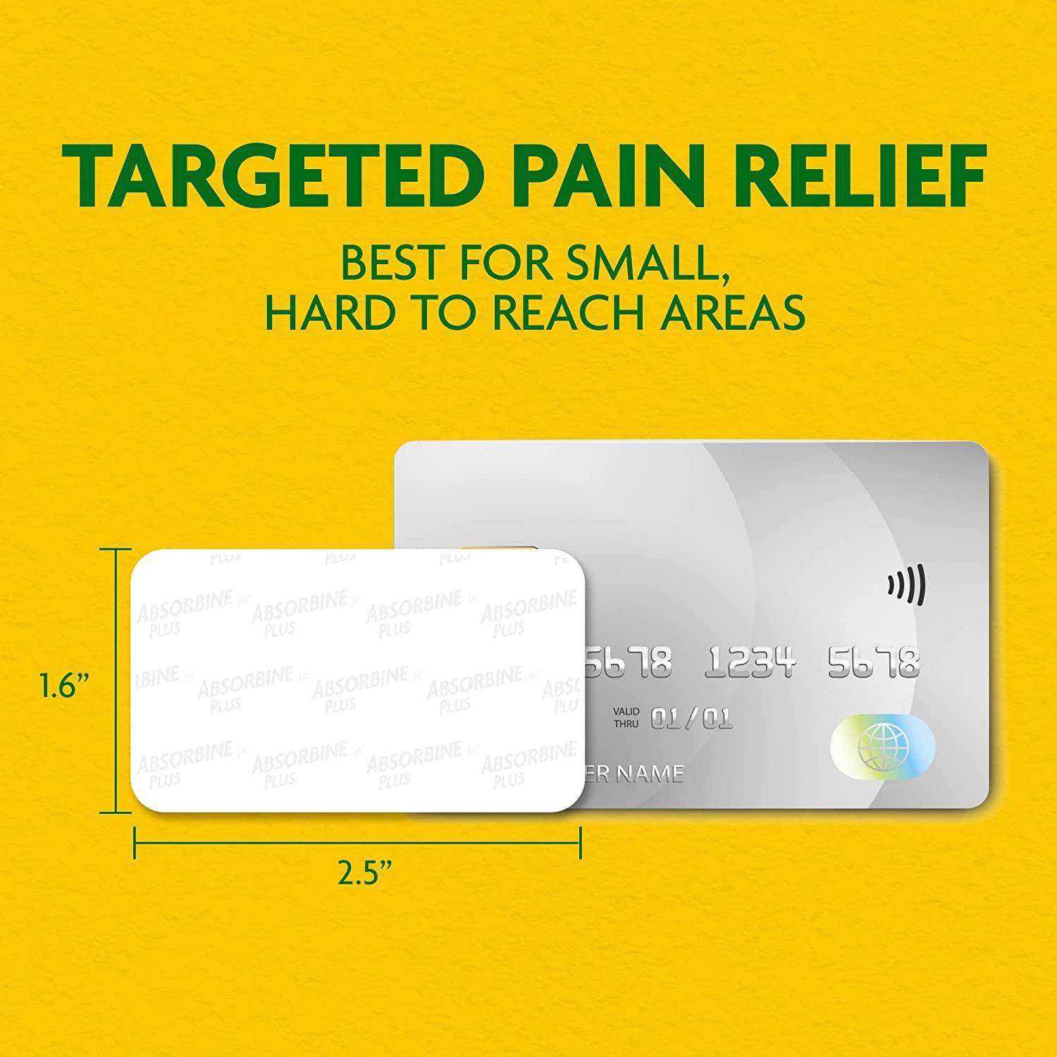 ABSORBINE JR. Micro Back Arthritis Neck Foot Shoulder Pain Relief ...