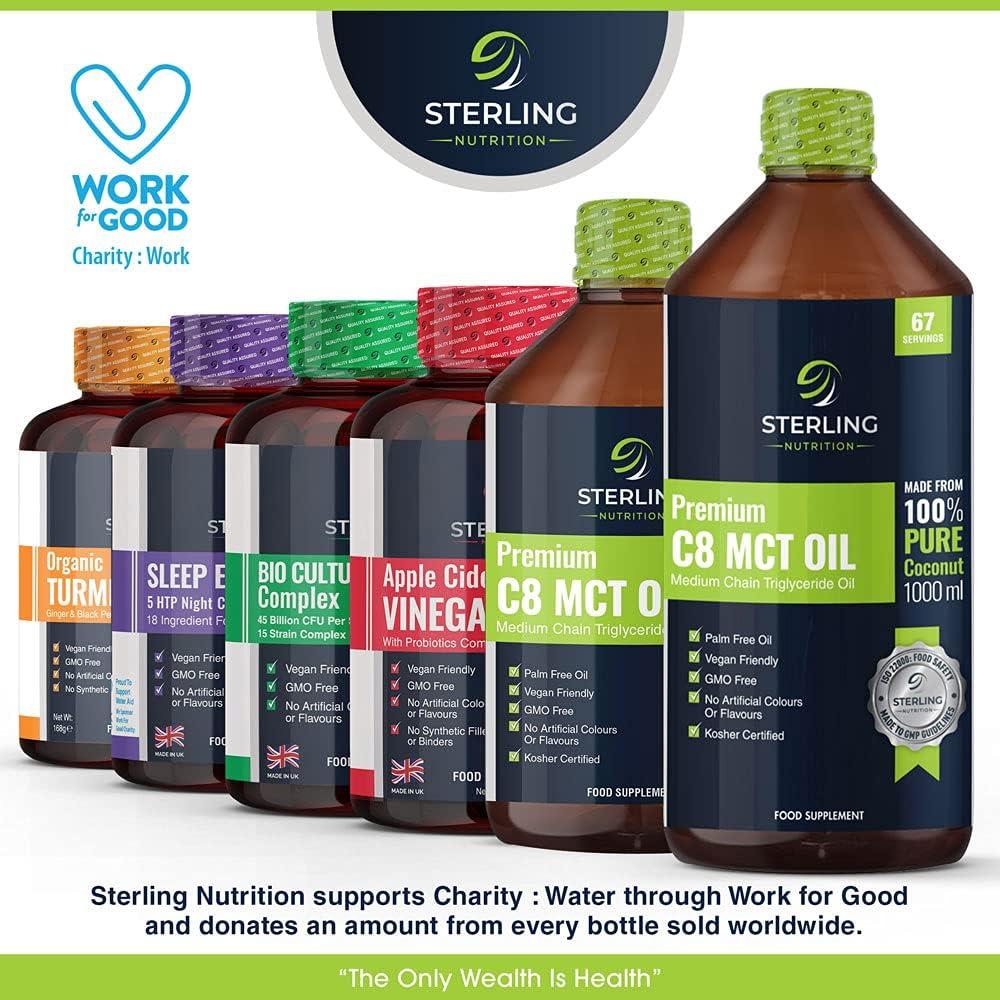 Premium 99.7% Pure C8 MCT Oil - Boosts Ketones 3X - 100% Coconut - Keto & Bulletproof Coffee ...