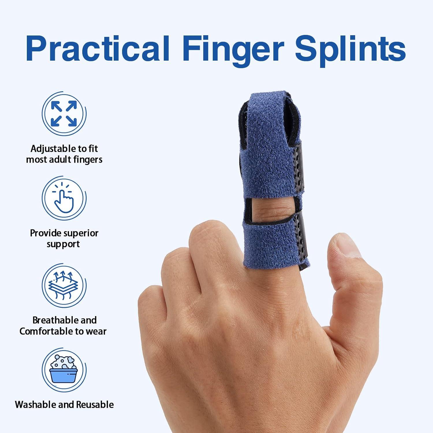 Buy Echify Finger Rails - 2Pcs Full Cover Support for Arthritis ...