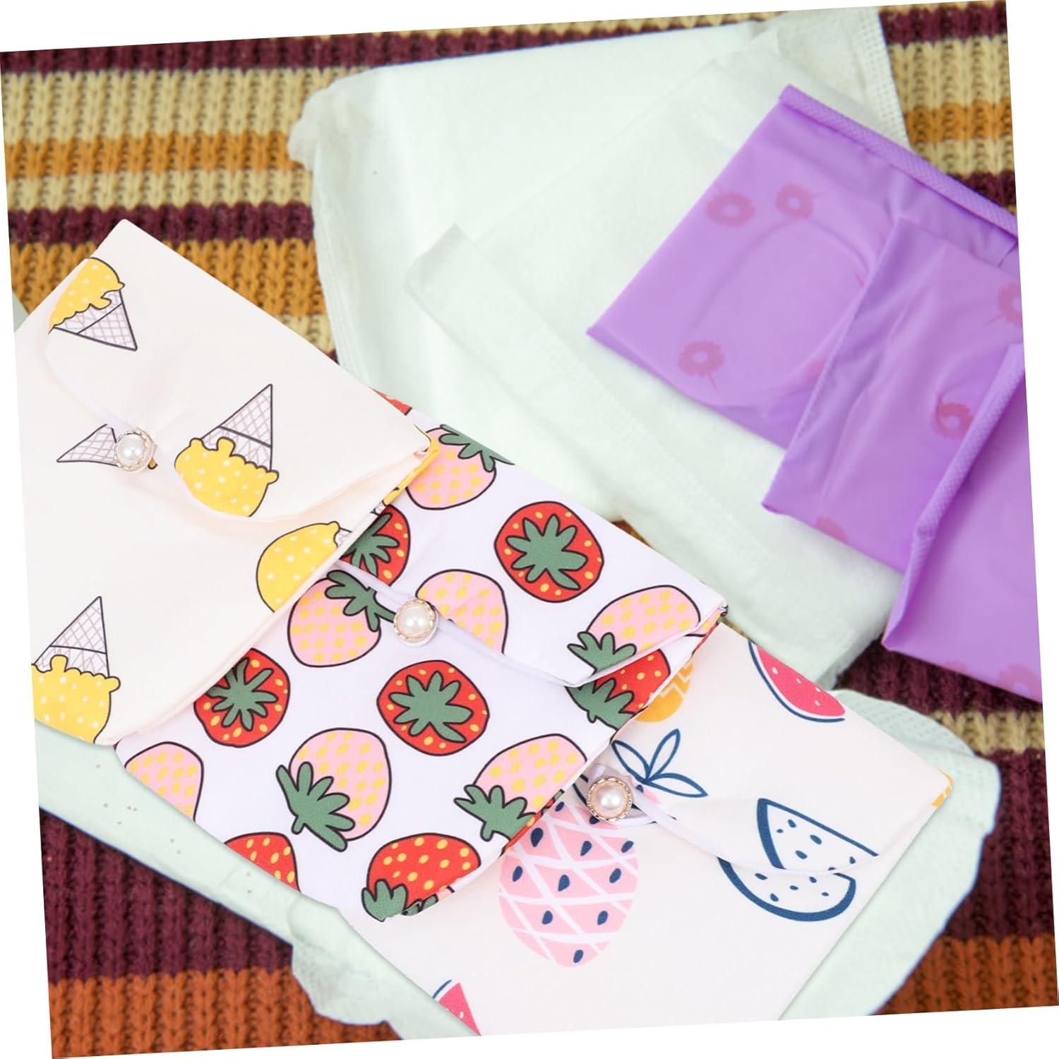 Orfofe 3-Piece Women s Bands Storage Bags - Enchanting Tampon ...