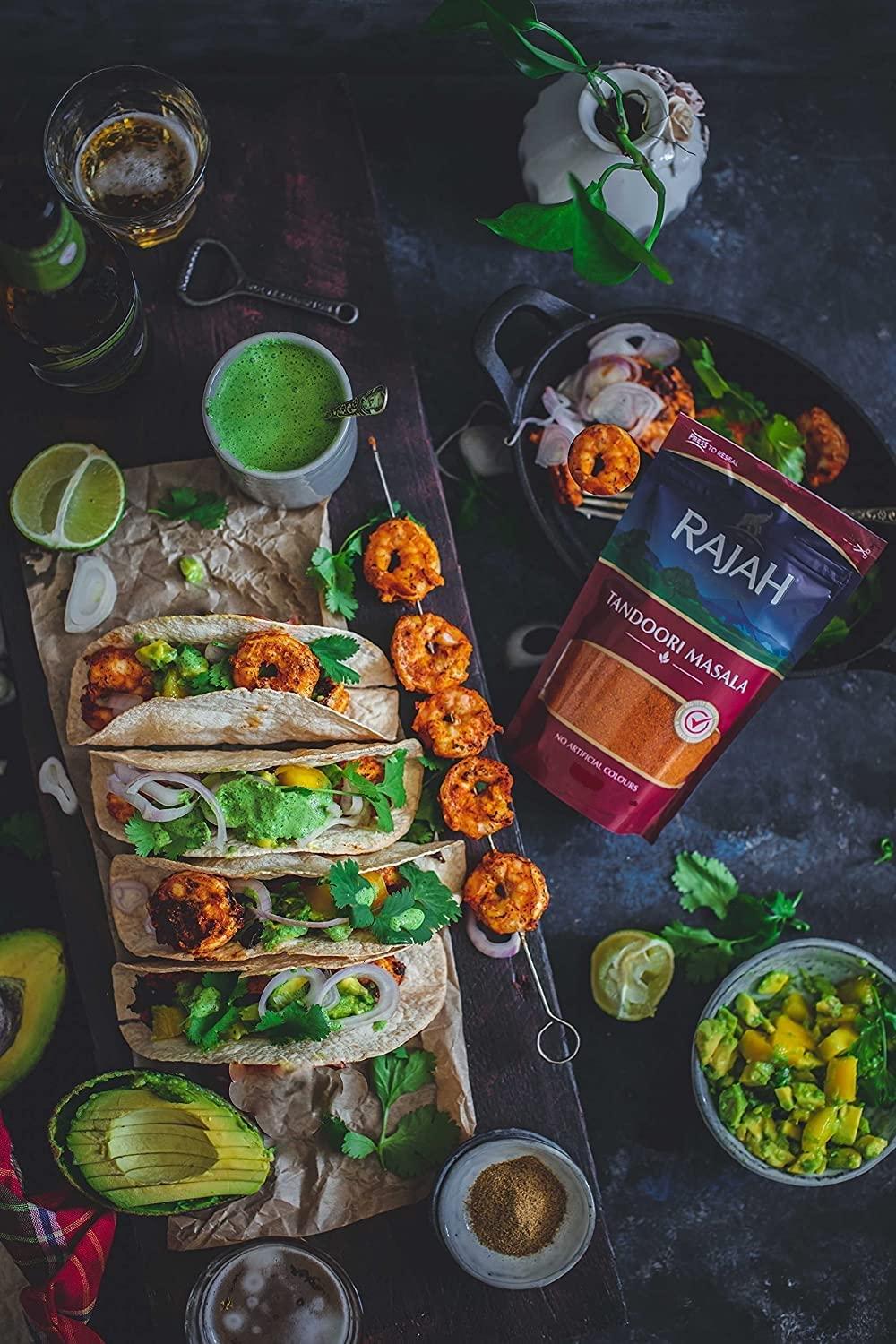 Rajah Tandoori Masala 400g - Authentic Spice Blend 14.1oz (1 Pack ...