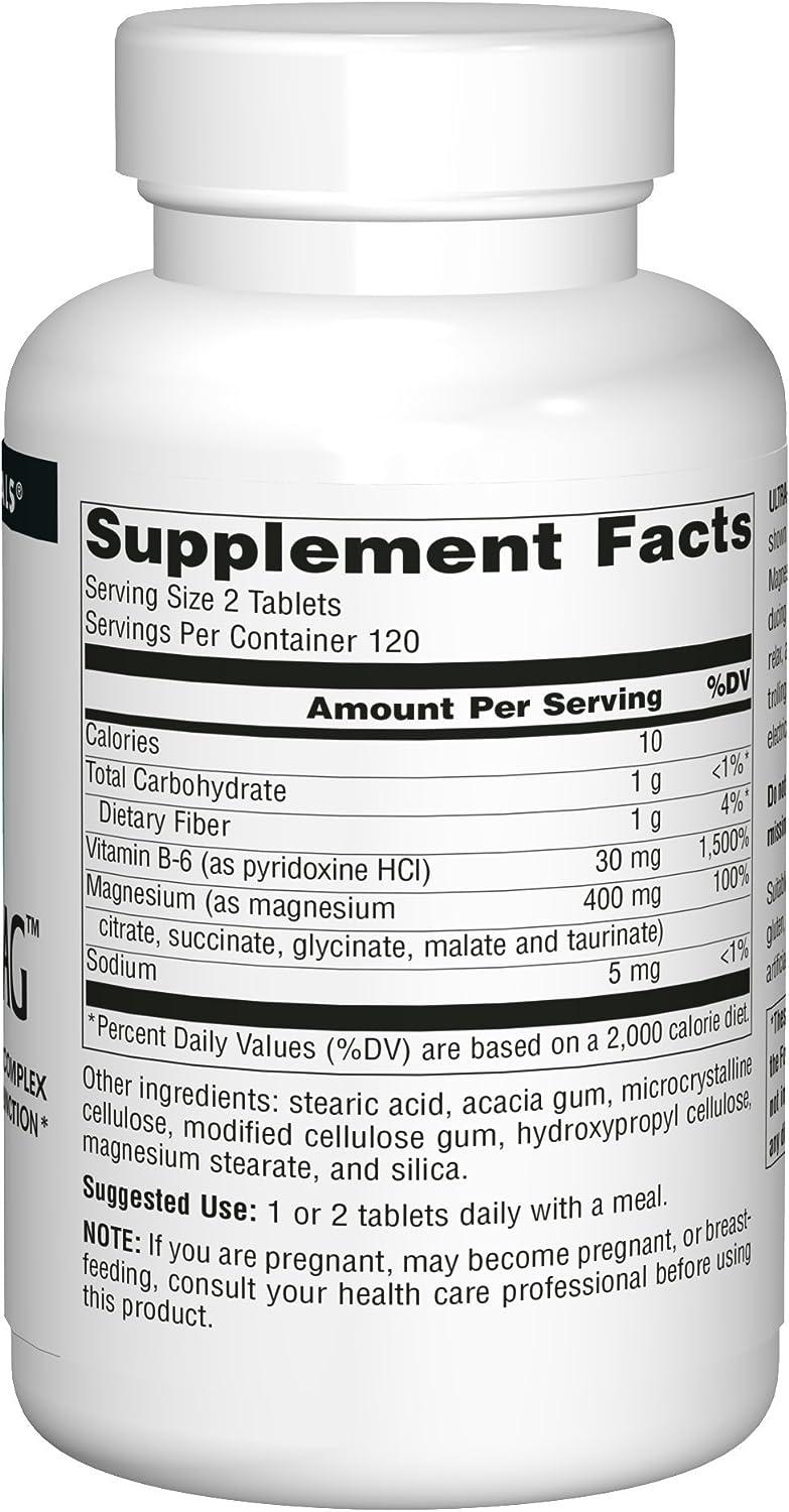 Source Naturals Ultra-Mag High-Efficiency Magnesium Complex - 240 ...