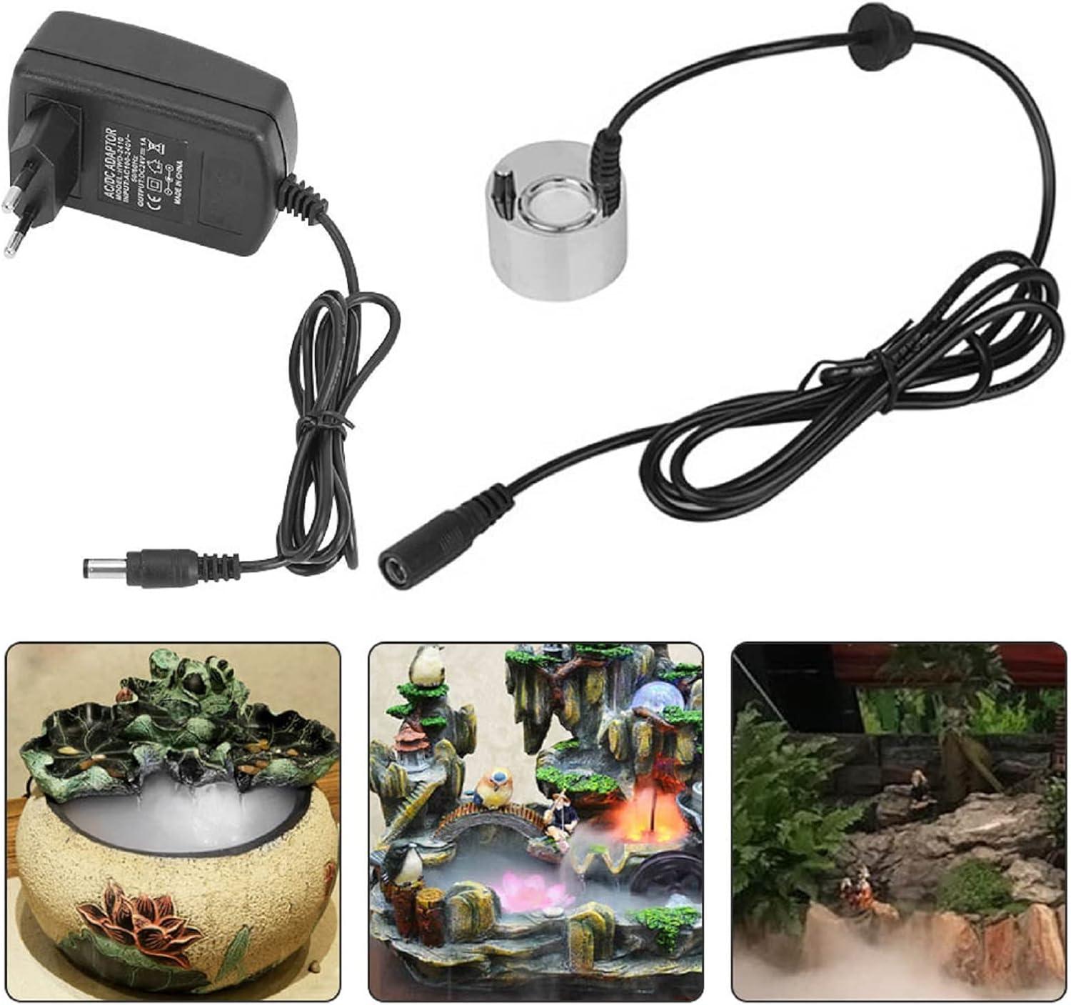 24V Mini Fog Generator - Shoe Ultrasound Nebulizer Humidifier for ...