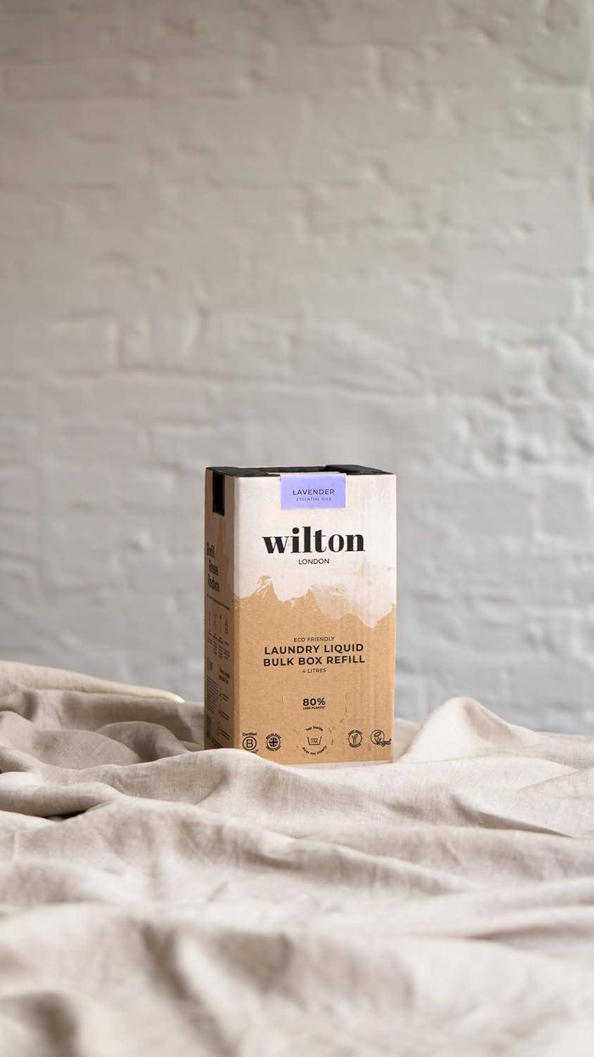 Wilton London Eco Lavender Refill Laundry Liquid - 112 Washes- Non-Bio ...