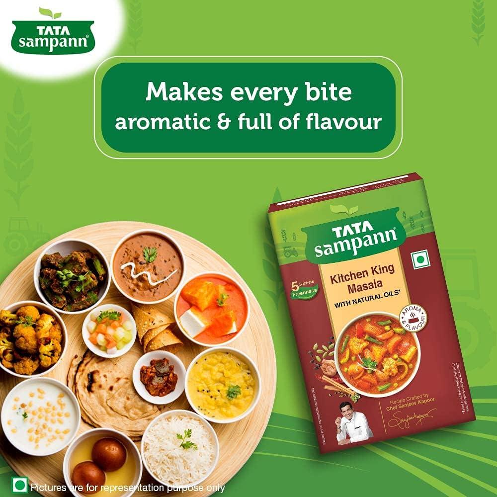 Tata Sampann Pure Indian Spices Kitchen King Masala 100g | Buy Now with ...