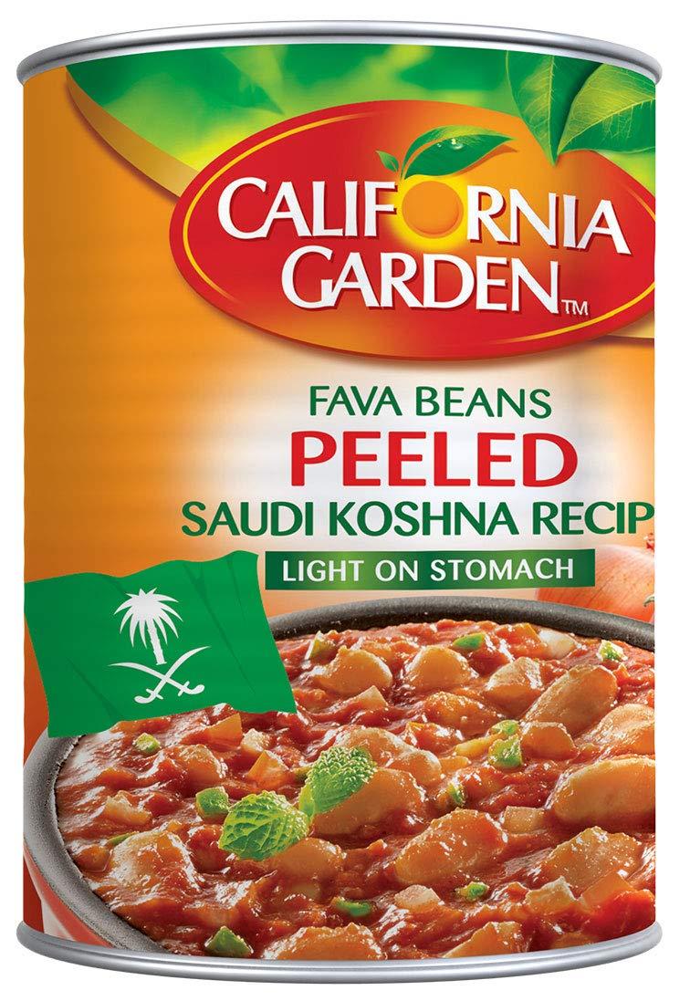 California Garden Peeled Fava Saudi Koshna Recipe (4 Pack) - Authentic ...