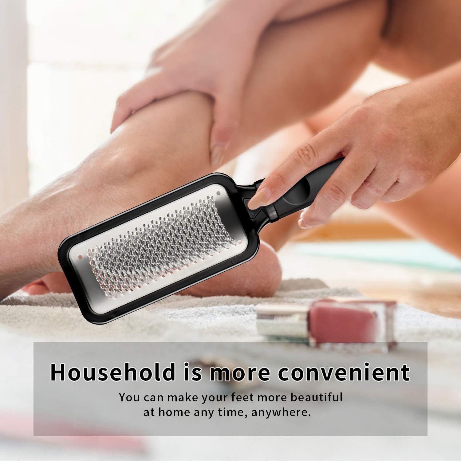 Professional Stainless Steel Pedicure Foot File - Callus Remover for ...