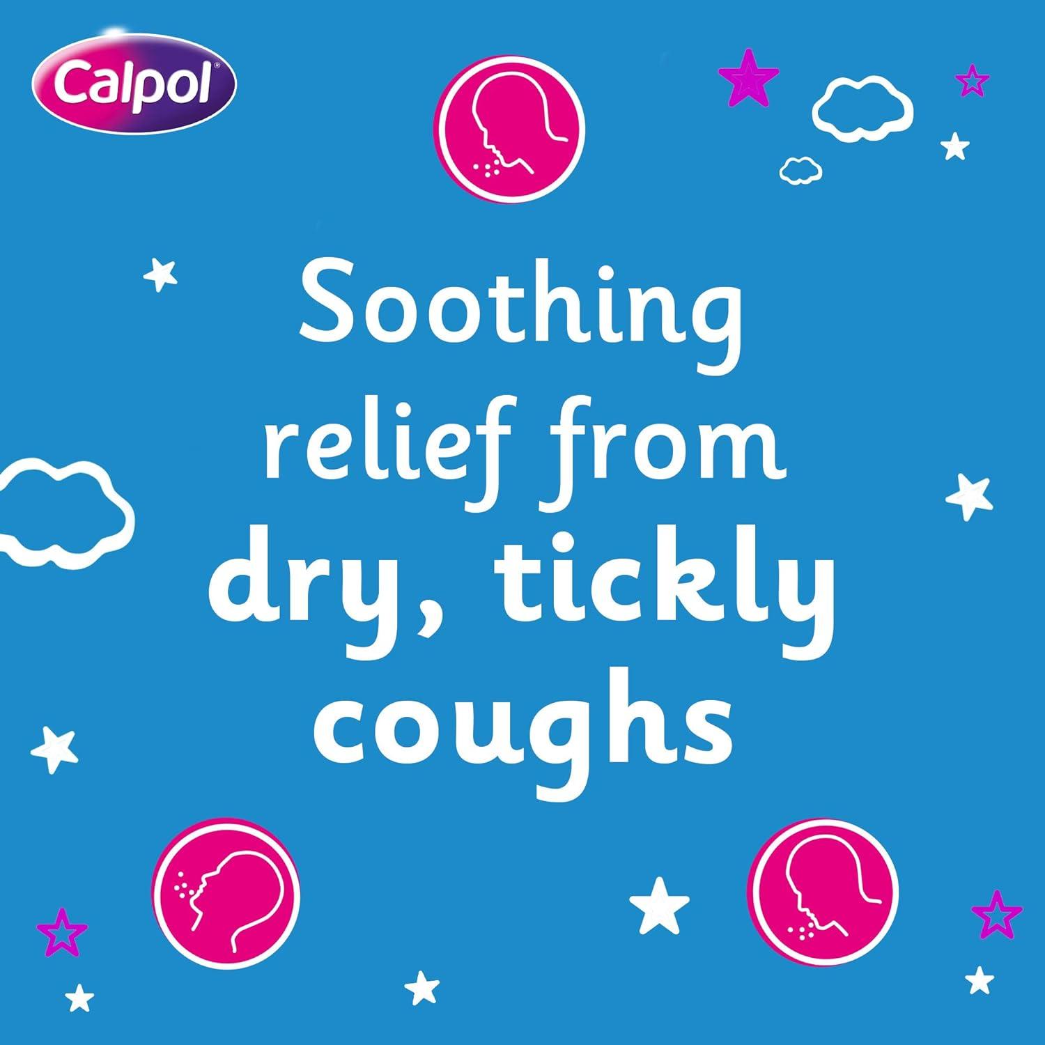 Calcough Children's Syrup for Cough & Sore Throat Relief - Blackcurrant ...