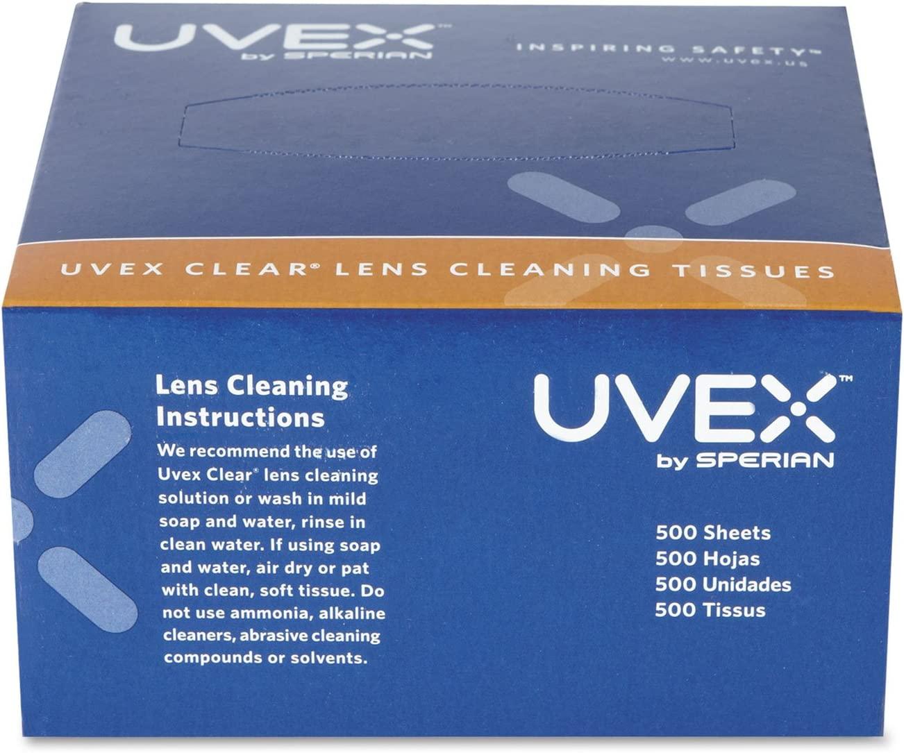 Uvex Clear Lens Cleaning Tissues 500-Count Box - Shop Now for Crystal ...