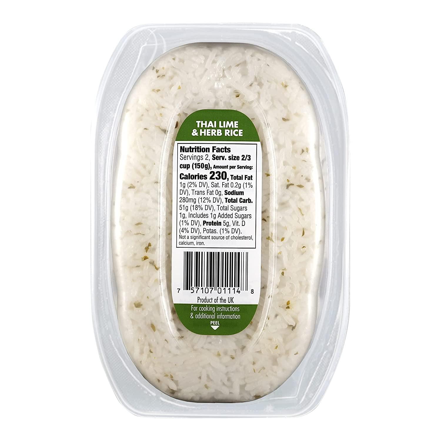 Veetee Thai Lime and Herb 2 Minute Microwavable Rice Meals - 10.6oz ...