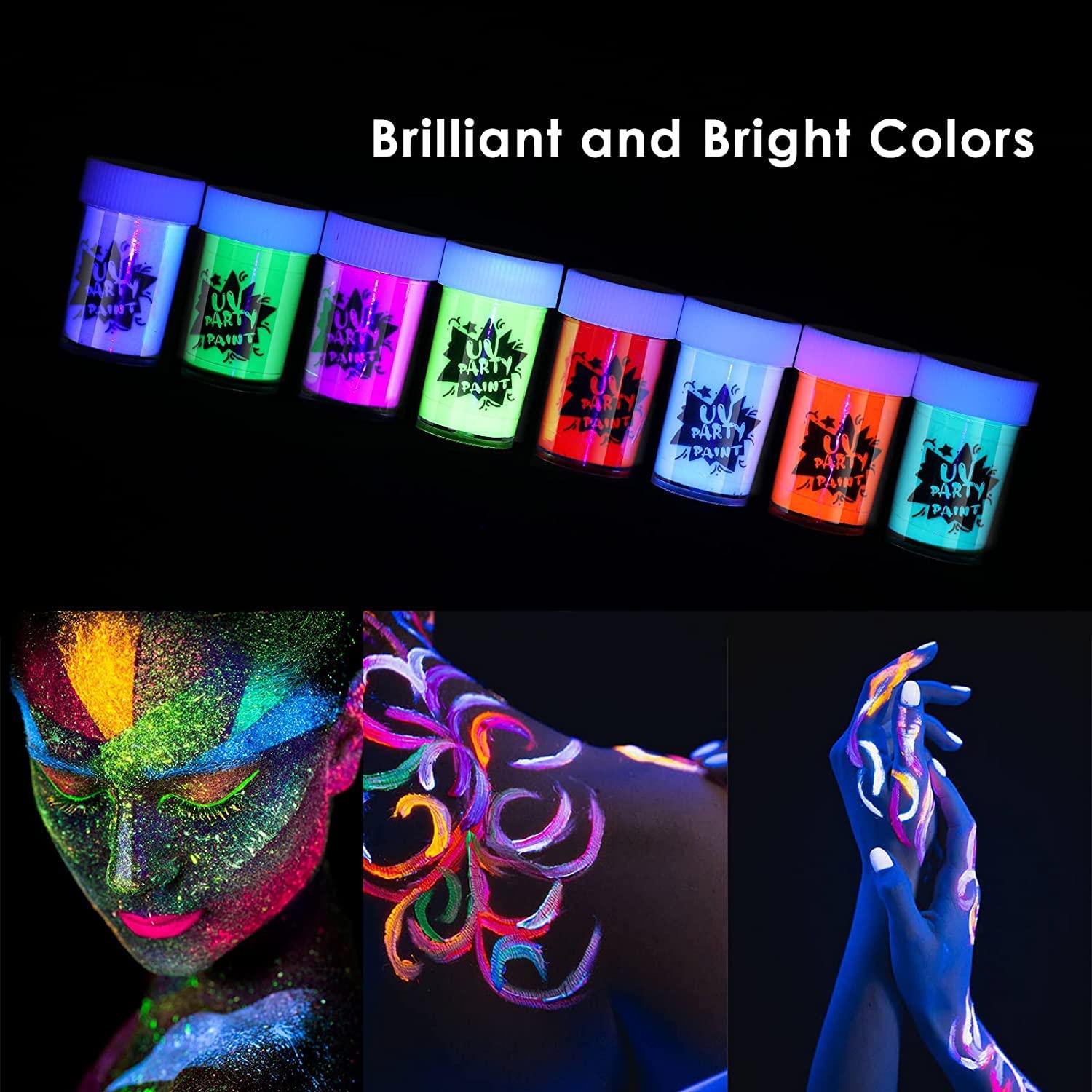 Creamify Bodypaint Colors - 23 Cool UV Neon Body Paints for Day & Night ...